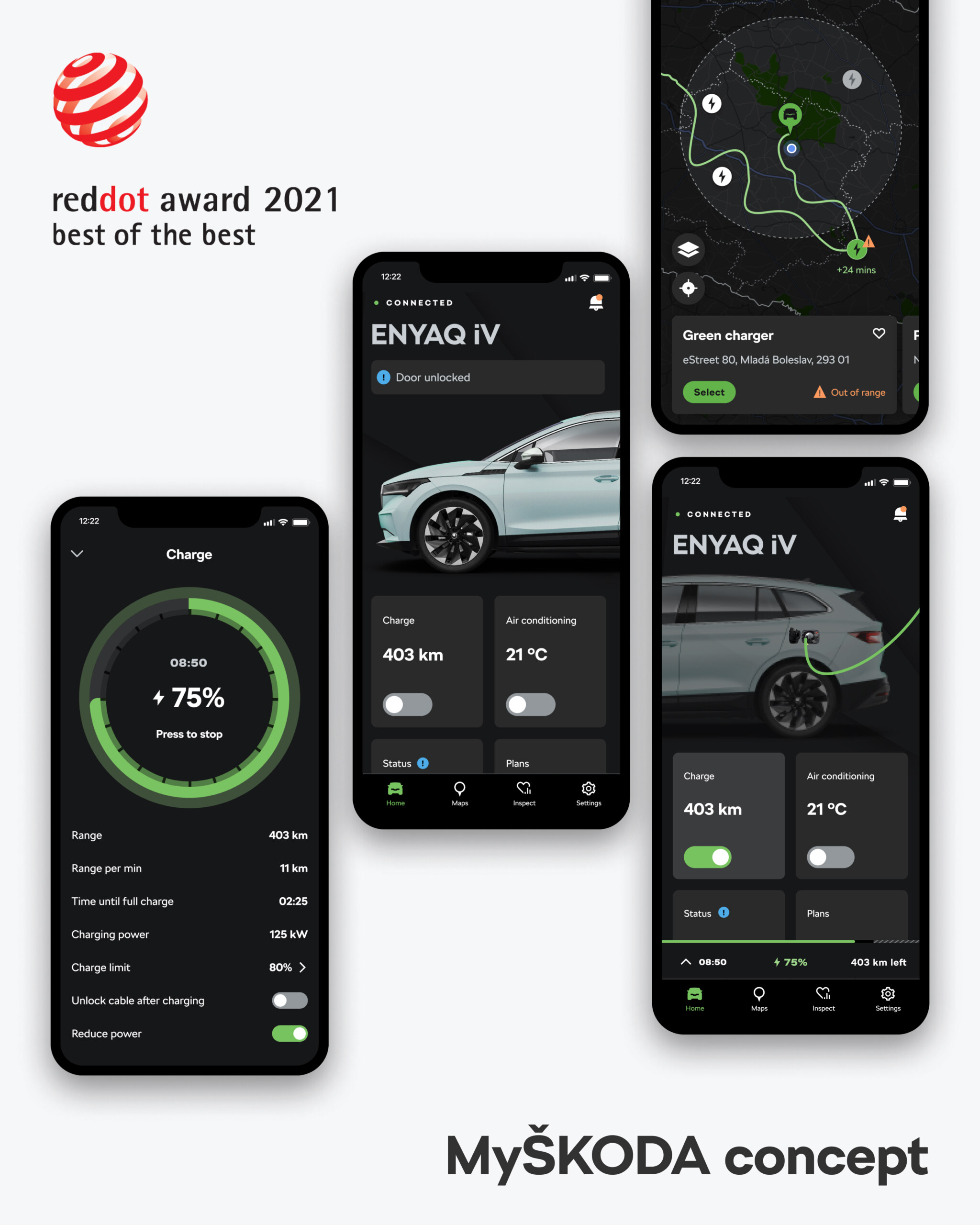 Alles unter Kontrolle: die besten Funktionen der MyŠkoda App - Škoda ...