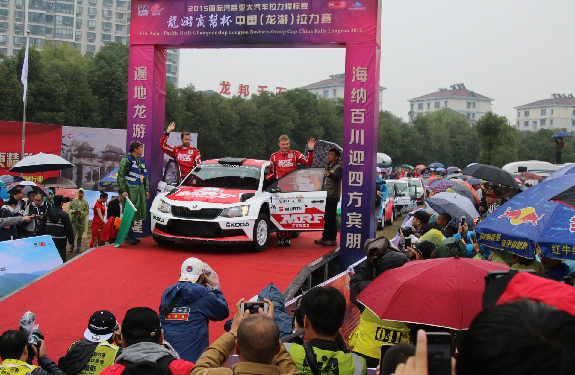 China Rally Longyou 2015 - Škoda Storyboard