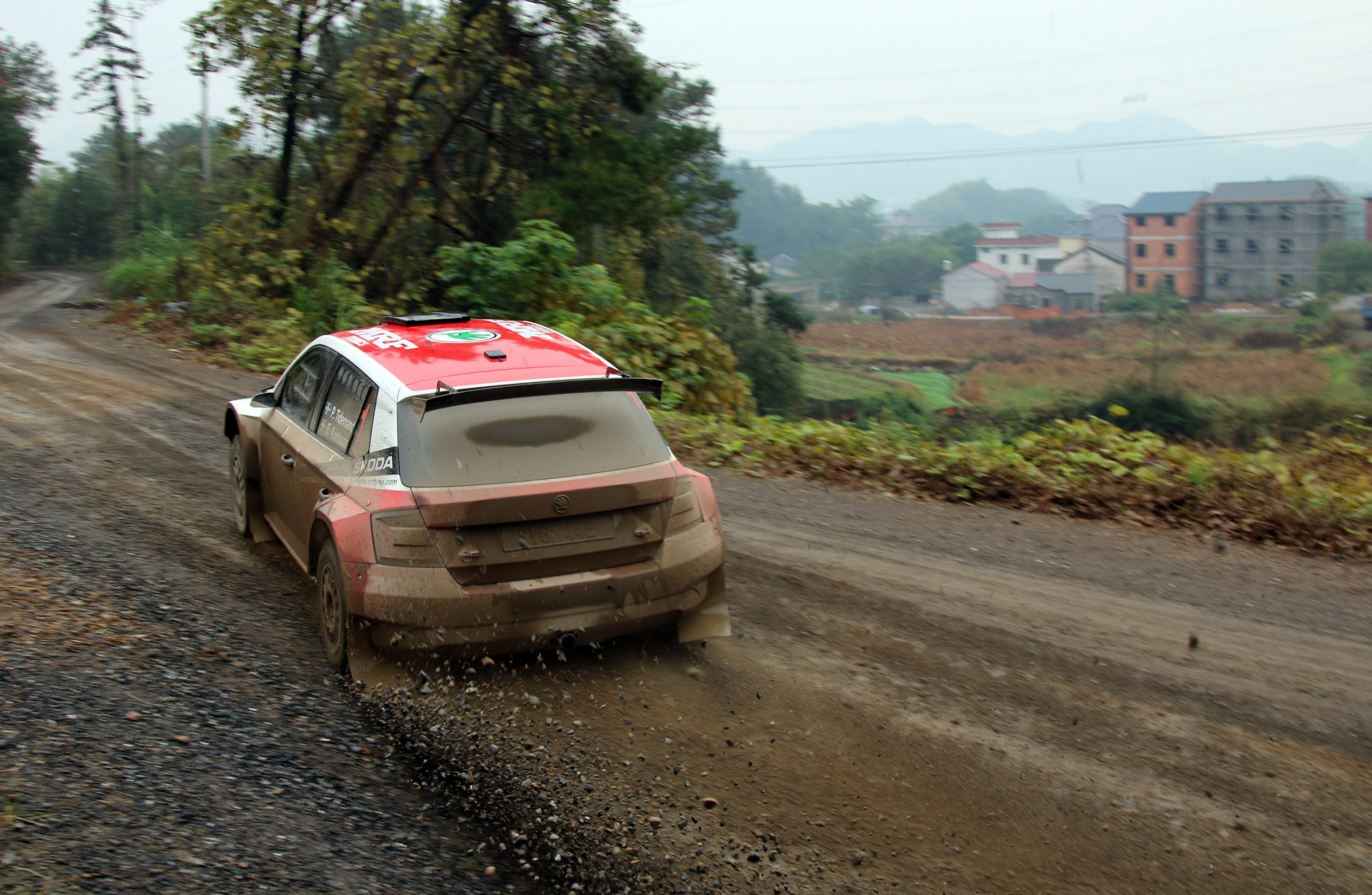 China Rally Longyou 2015 - Škoda Storyboard