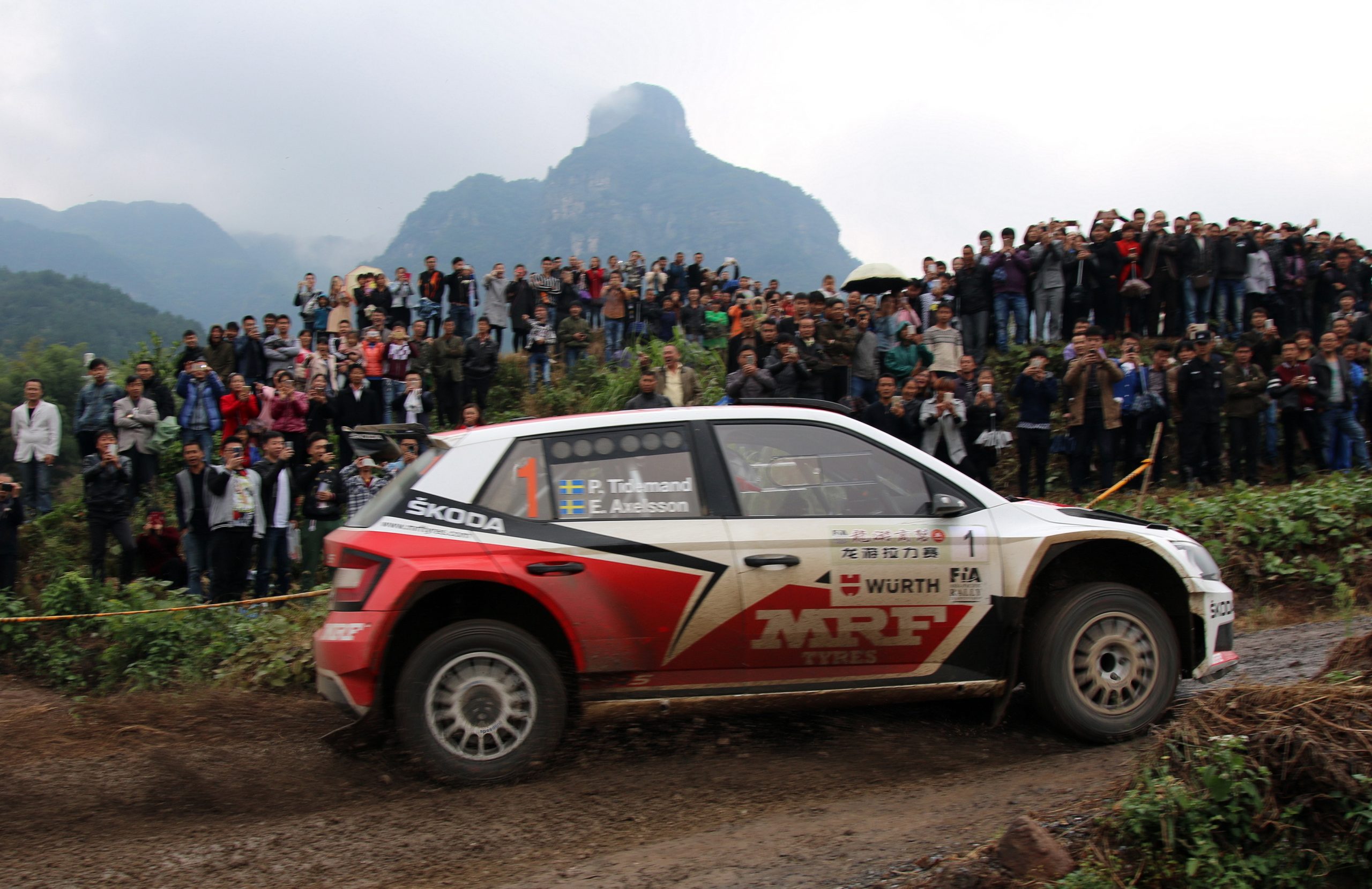 China Rally Longyou 2015 - Škoda Storyboard