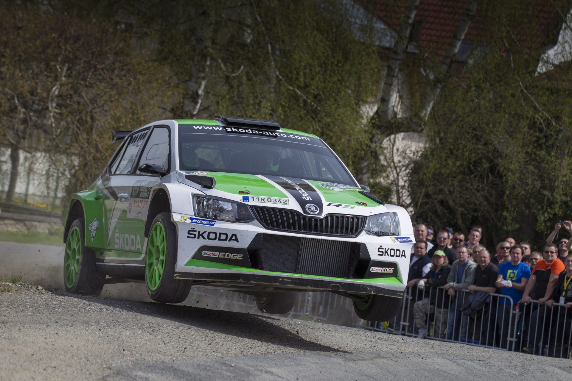 Perfect start: New ŠKODA Fabia R5 wins on its rally debut - Škoda ...