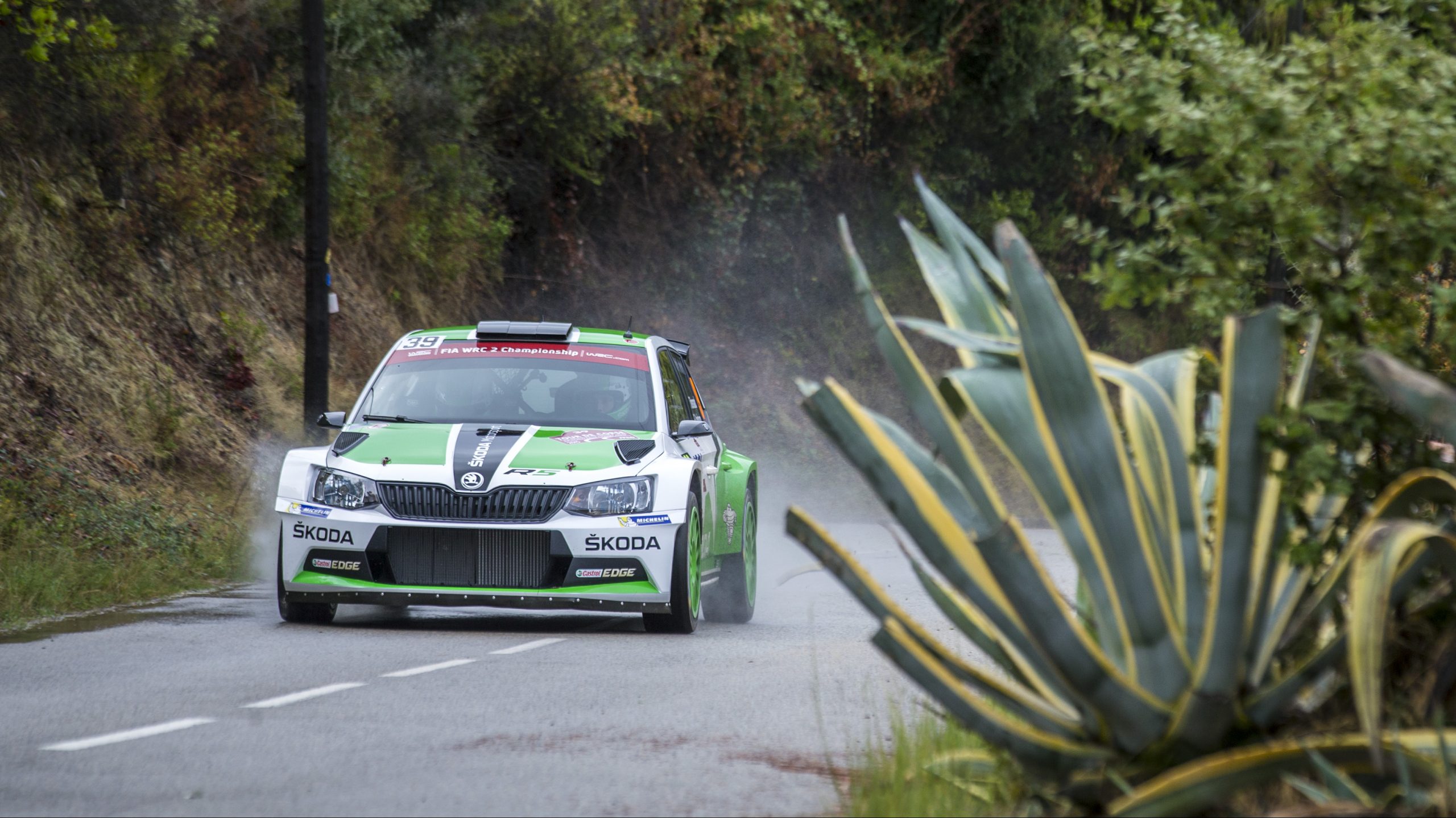 ŠKODA driver Lappi ends weather-dominated opening day in third place on ...
