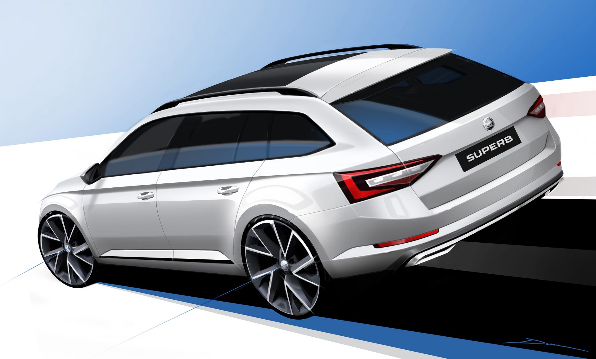 ŠKODA Superb Combi SportLine - Škoda Storyboard