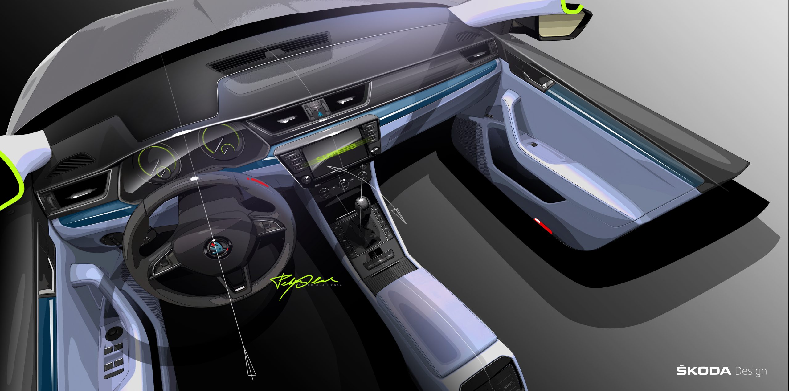 Upgraded ŠKODA Superb: Interior as spacious as higher-class vehicles ...