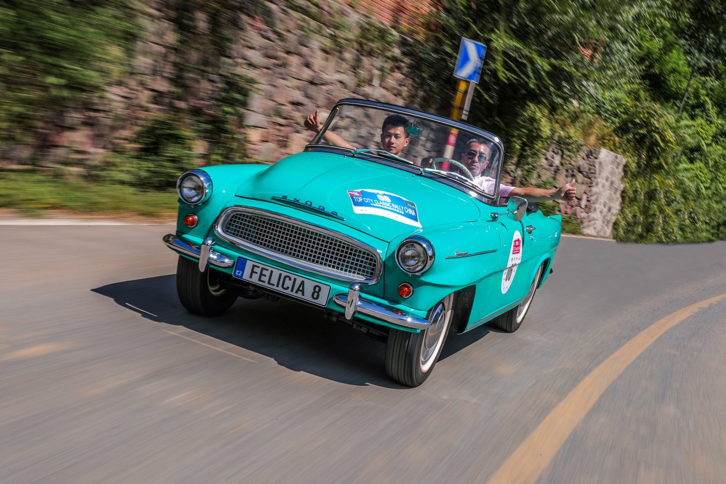 ŠKODA FELICIA awarded ‘Most Elegant Car’ in China Classic Rally - Škoda ...