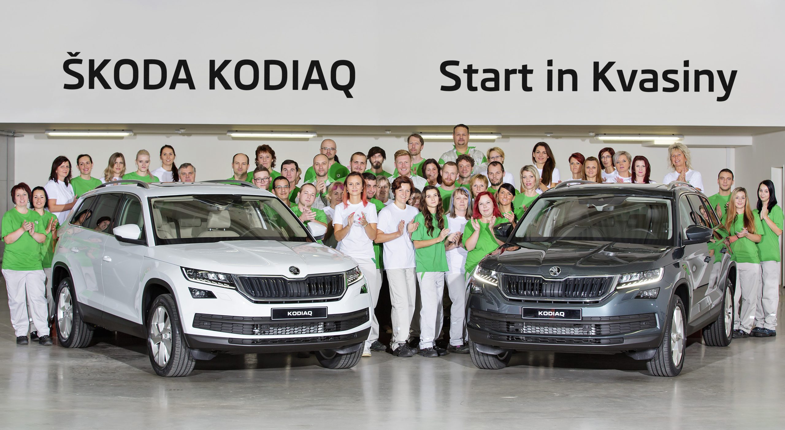 Series production of new ŠKODA KODIAQ launched at Kvasiny plant - Škoda ...