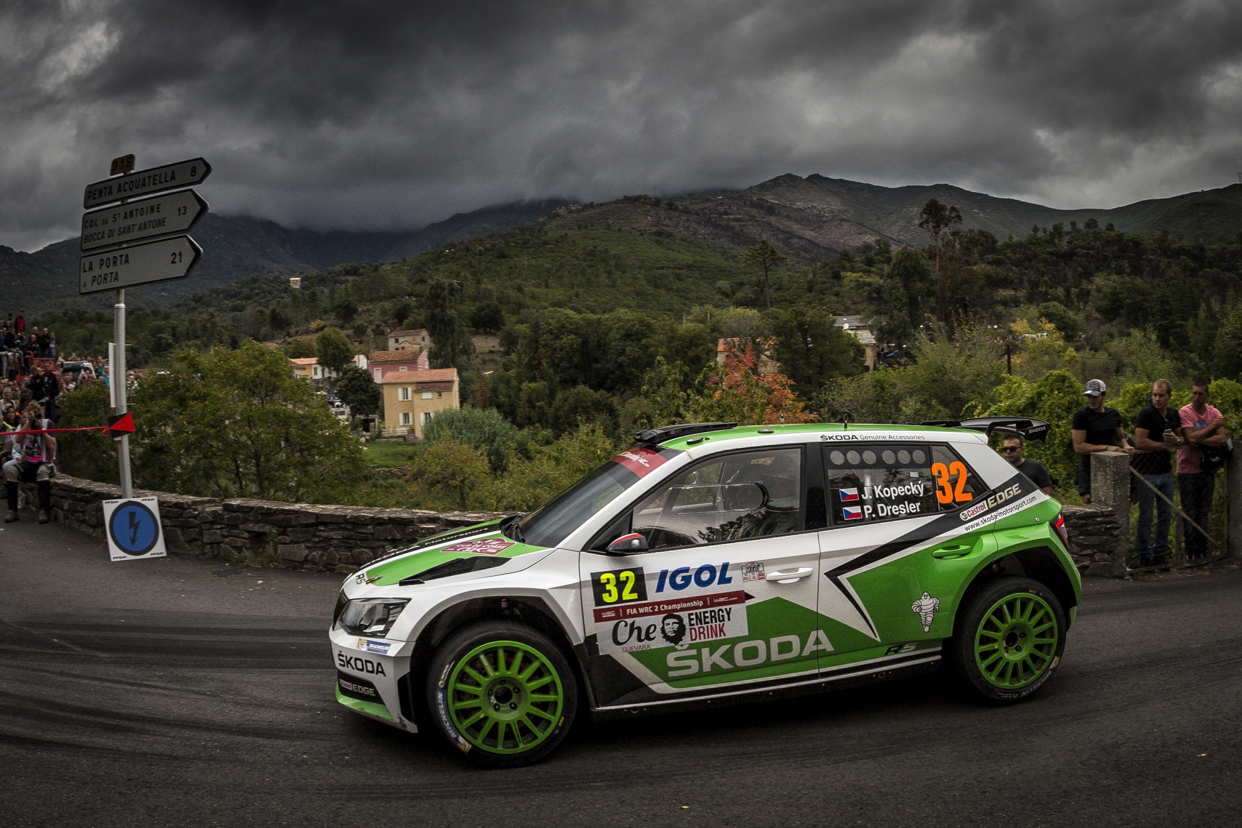 Rally France - Tour de Corse 2016 - Škoda Storyboard