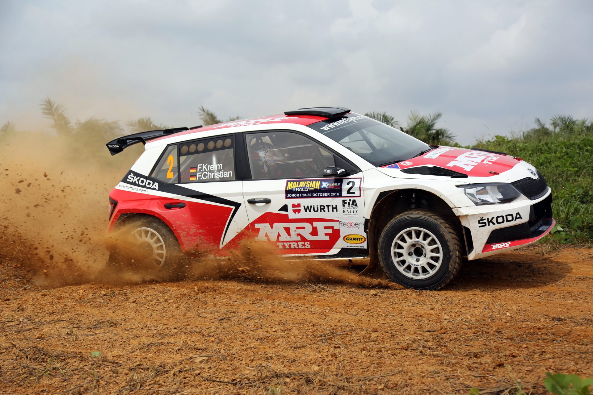 Malaysian Rally 2016 - Škoda Storyboard