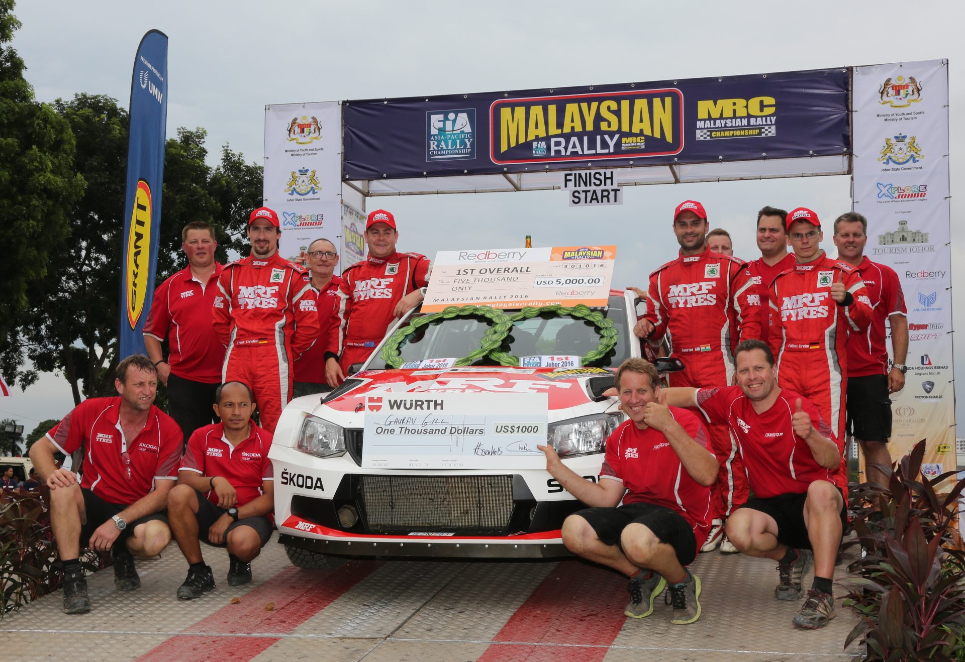 Malaysian Rally 2016 - Škoda Storyboard