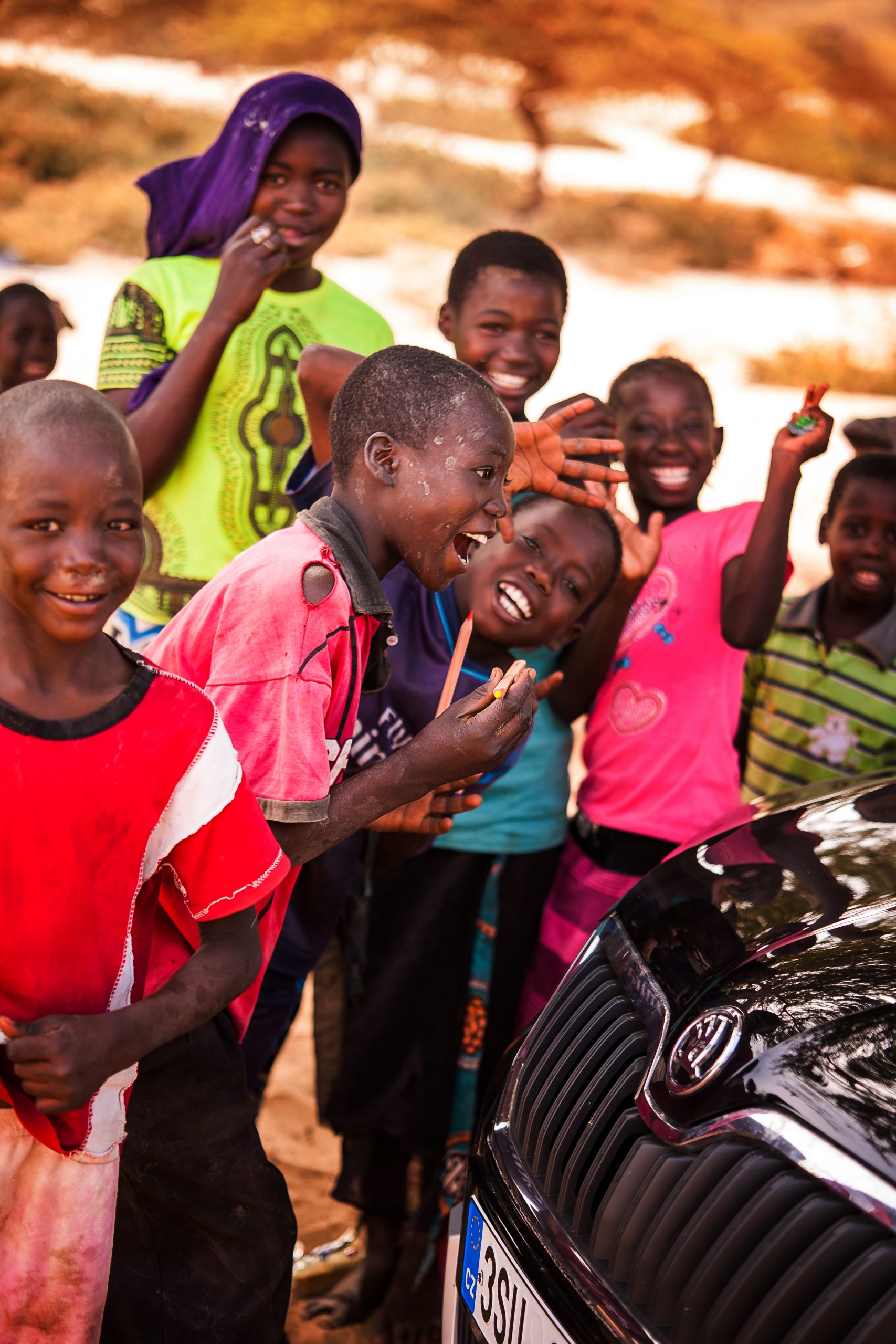 SENEGAL – local children - Škoda Storyboard