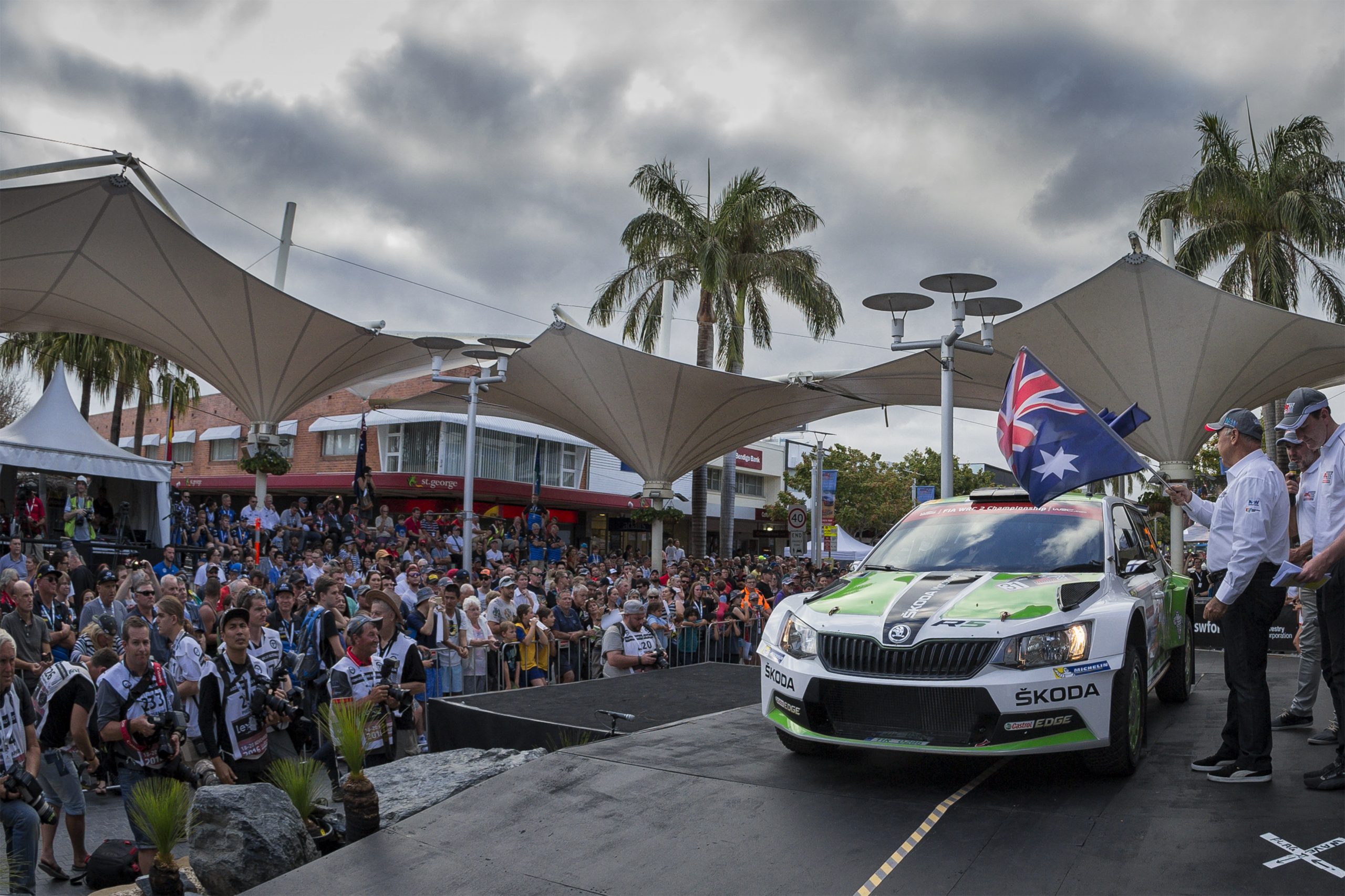 Rally Australia 2016 - Škoda Storyboard