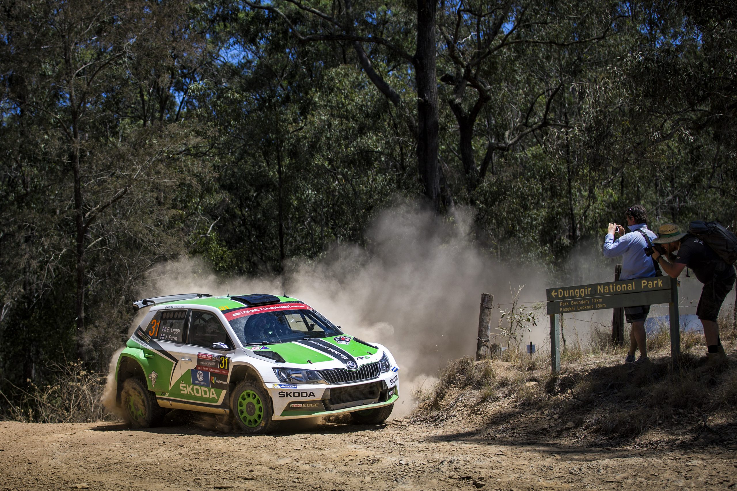 Rally Australia 2016 - Škoda Storyboard