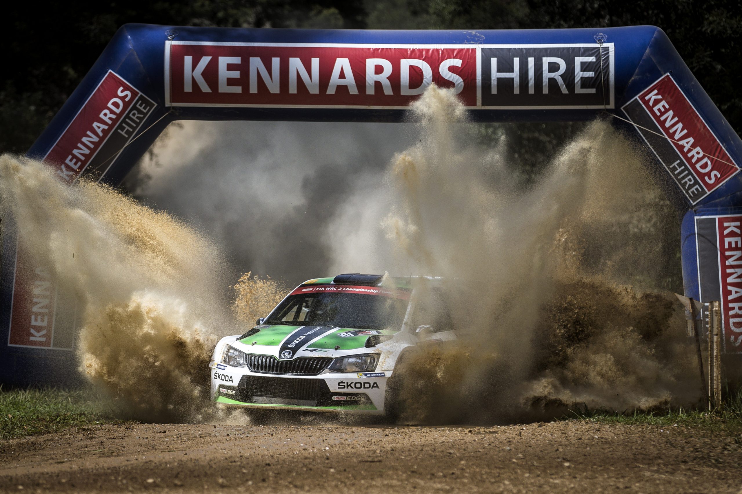 Rally Australia 2016 - Škoda Storyboard
