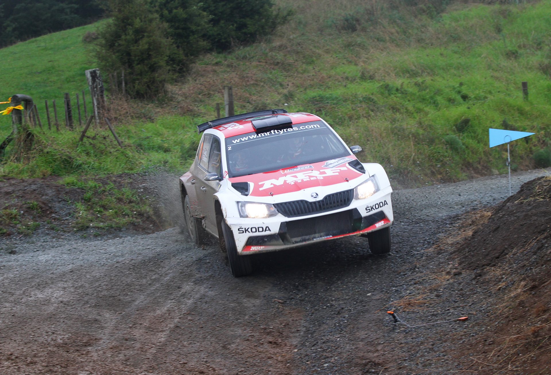 Double victory for Team MRF ŠKODA: Gaurav Gill wins APRC Rally of ...