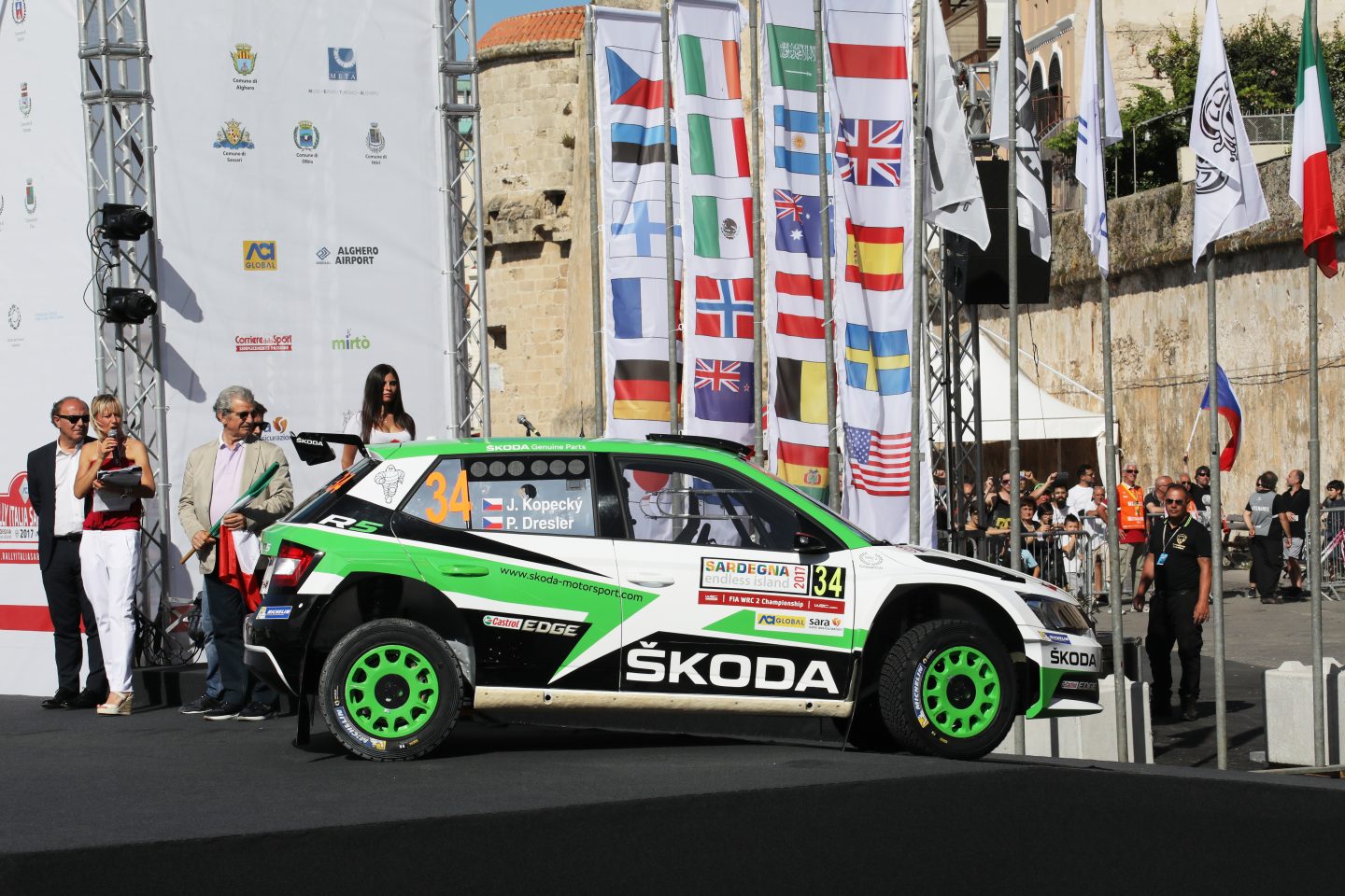 Rally Italy 2017 - Škoda Storyboard
