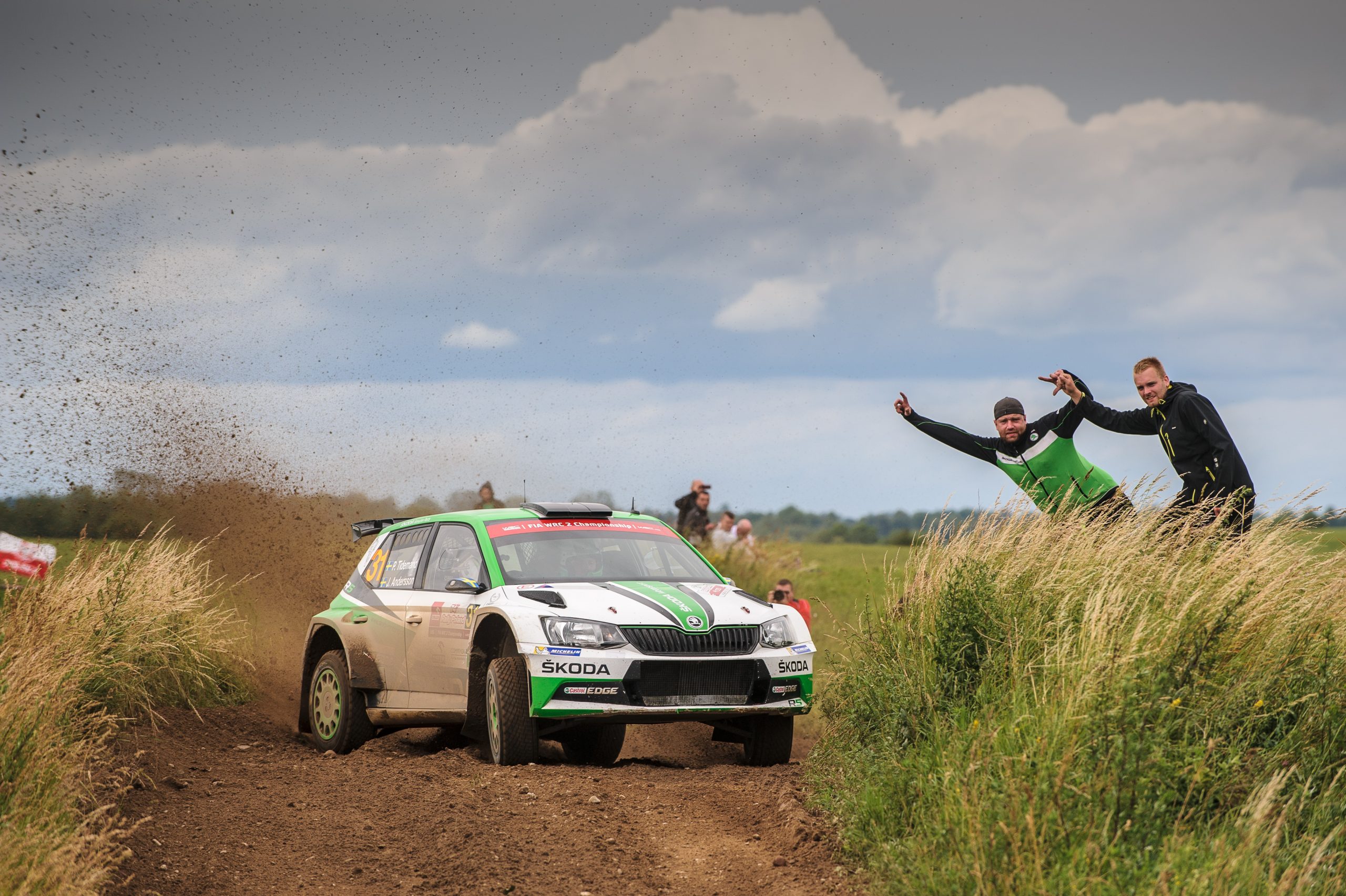 Rally Poland: ŠKODA dominating WRC 2 with Ole Christian Veiby leading ...