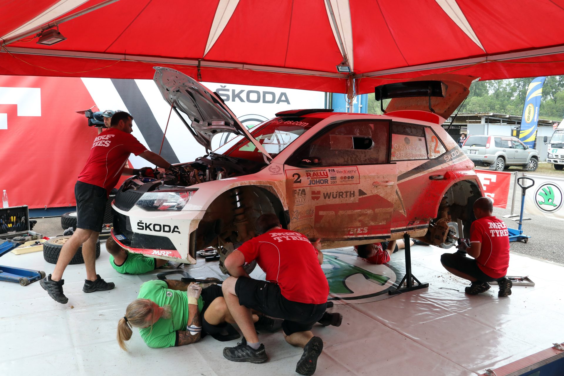 Rally of Malaysia 2017 - Škoda Storyboard