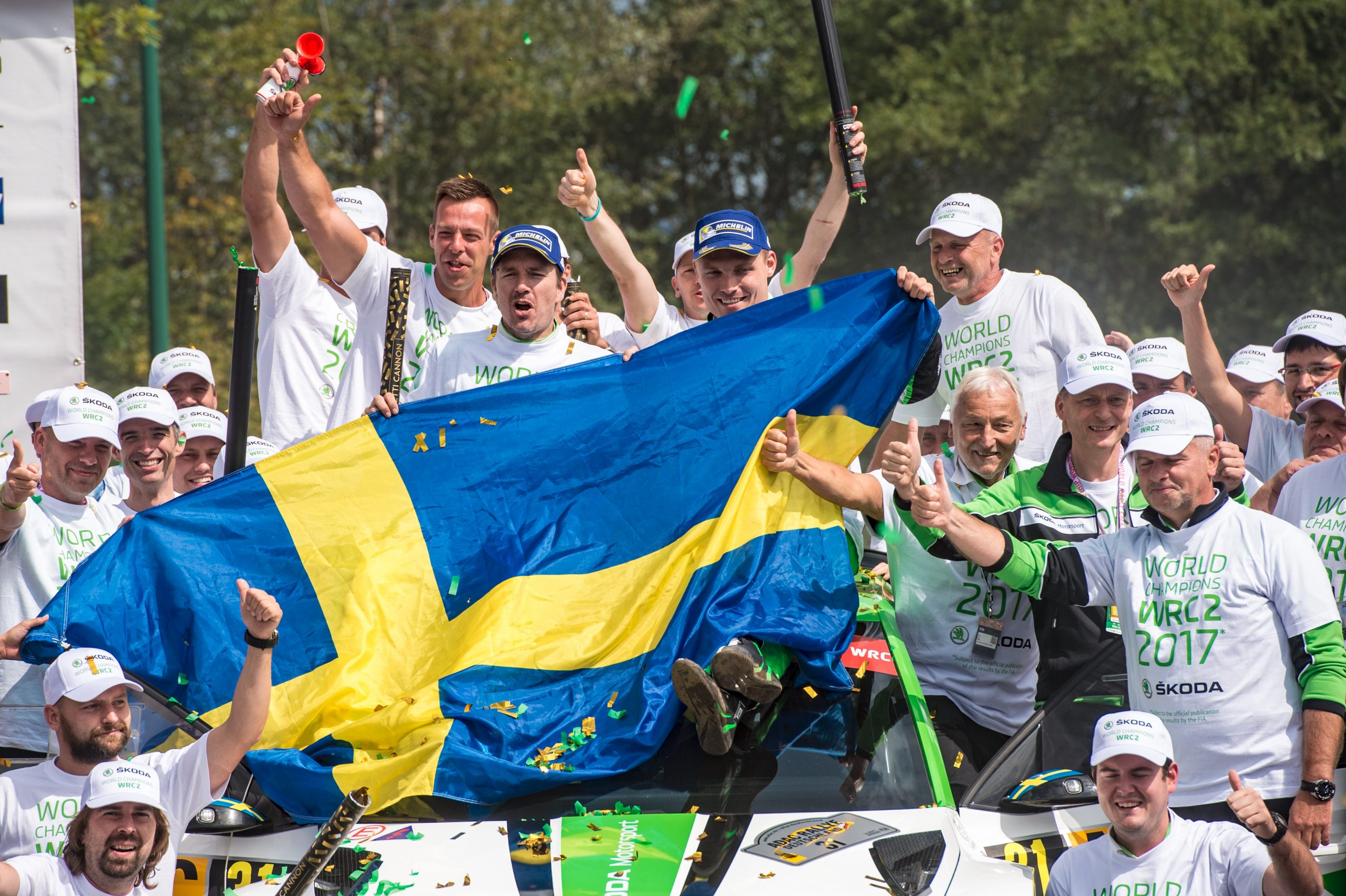 Rally Germany 2017 - Škoda Storyboard