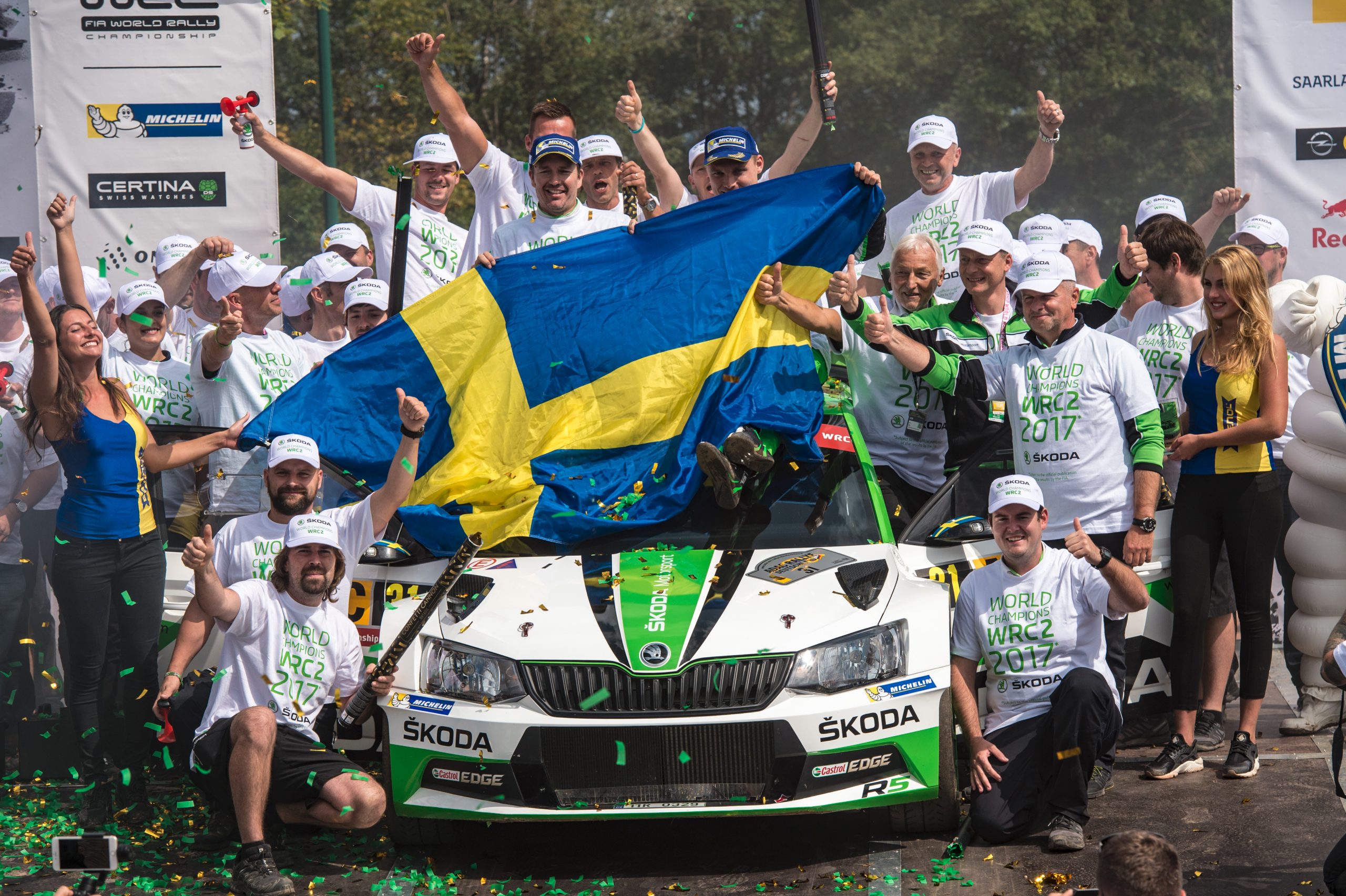 Rally Germany 2017 - Škoda Storyboard