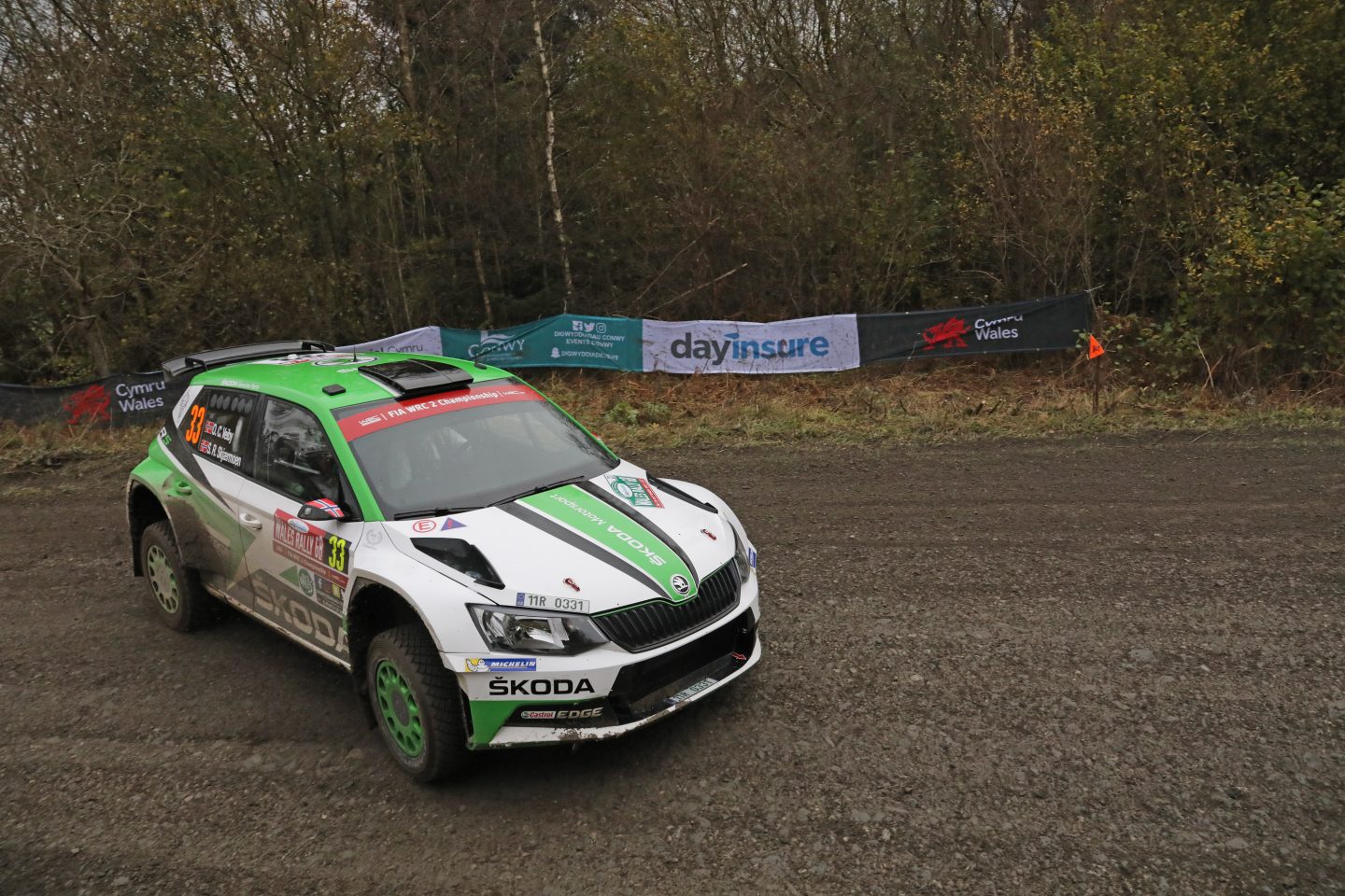 Wales Rally Great Britain 2017 - Škoda Storyboard