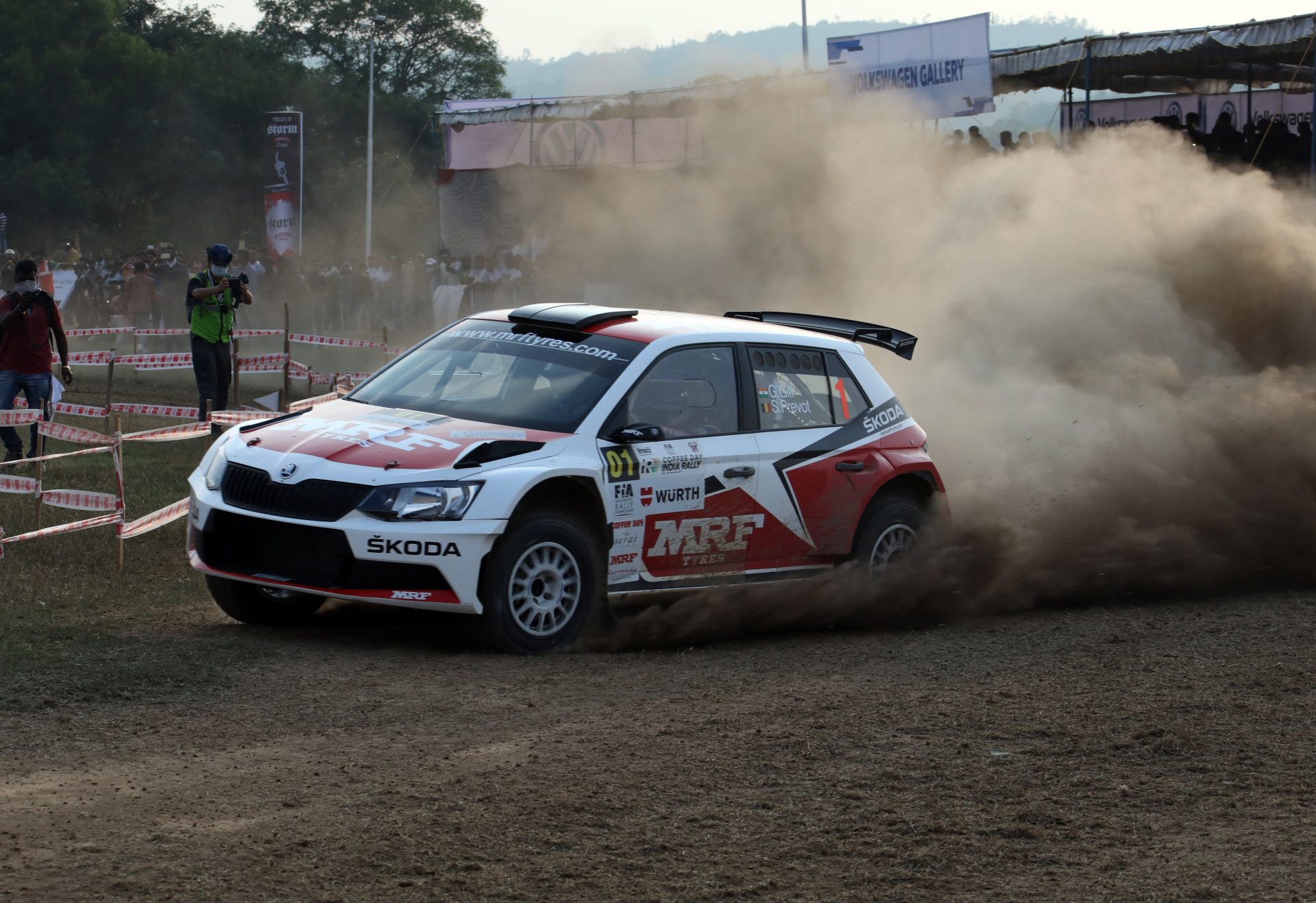India Rally 2017 - Škoda Storyboard