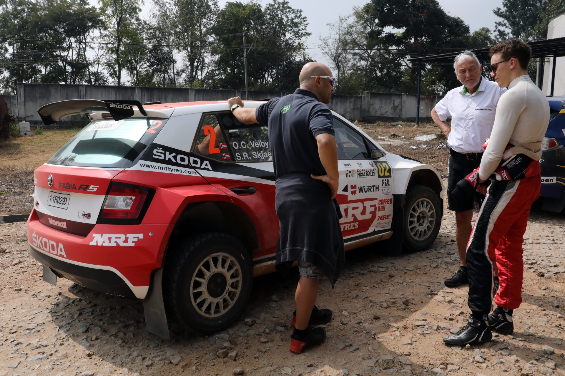 ŠKODA at the Coffee Day Rally of India (APRC) - Škoda Storyboard