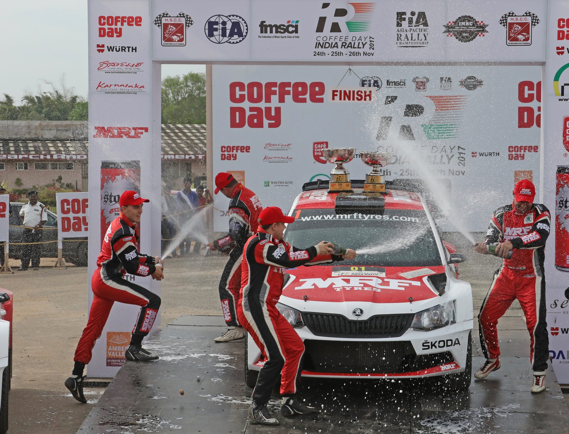 India Rally 2017 - Škoda Storyboard