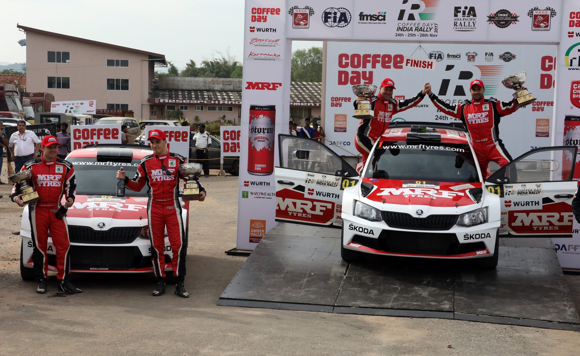 India Rally 2017 - Škoda Storyboard