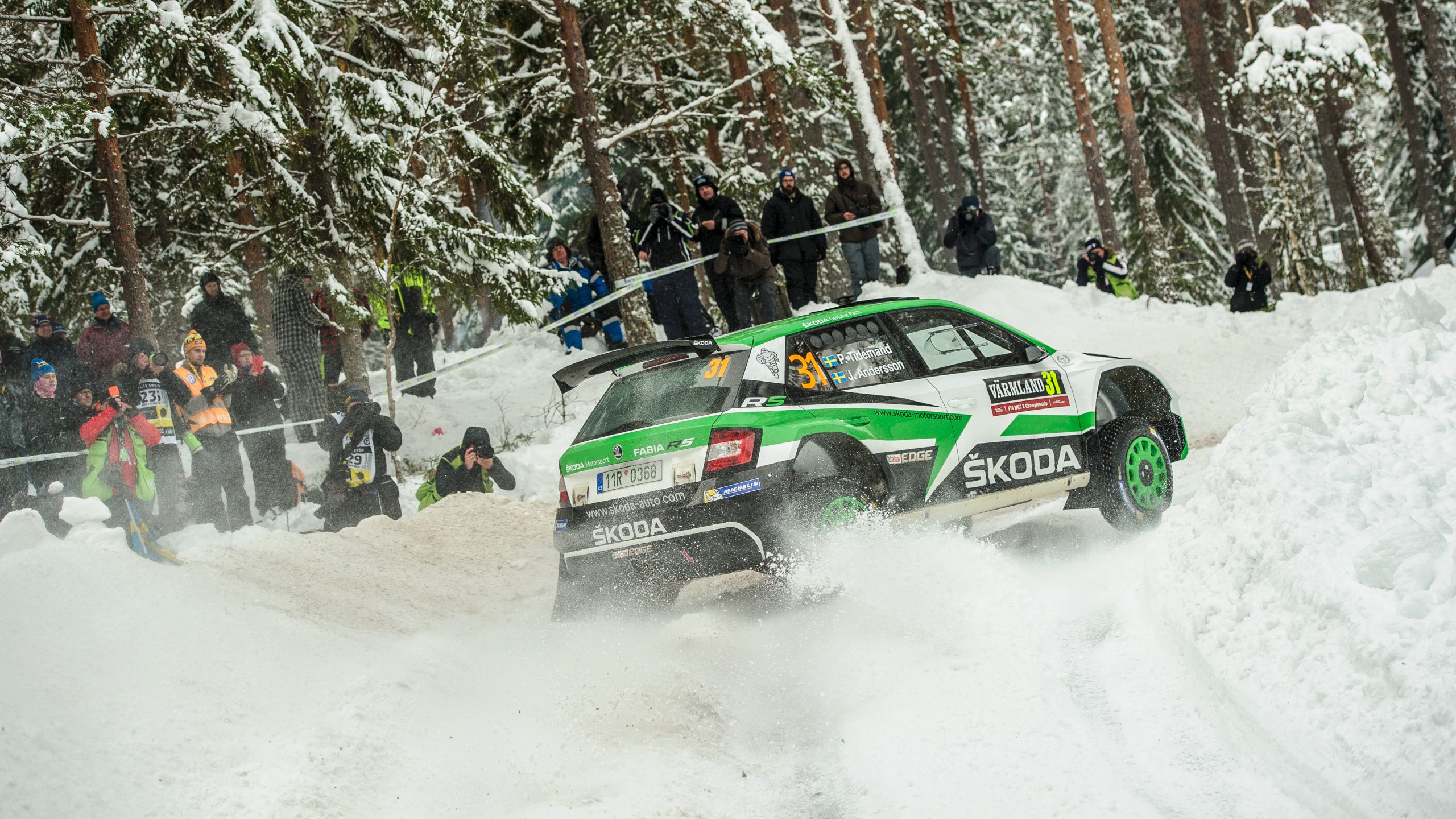 Rally Sweden 2018 - Škoda Storyboard