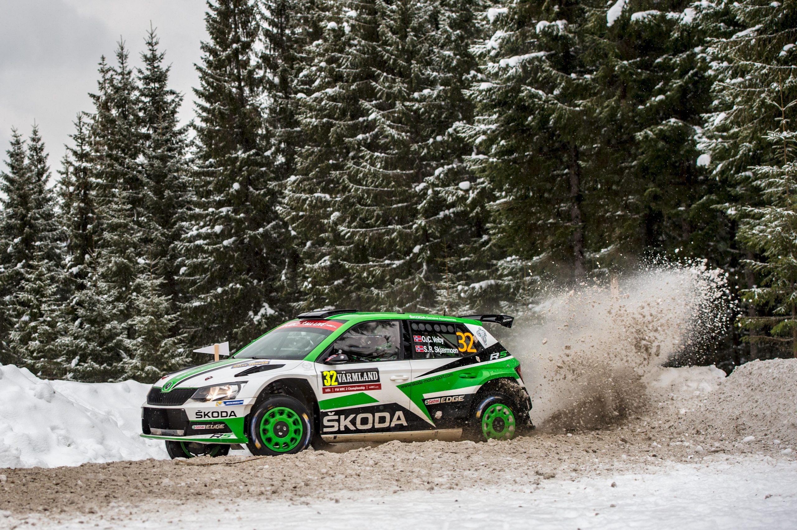 Rally Sweden 2018 - Škoda Storyboard