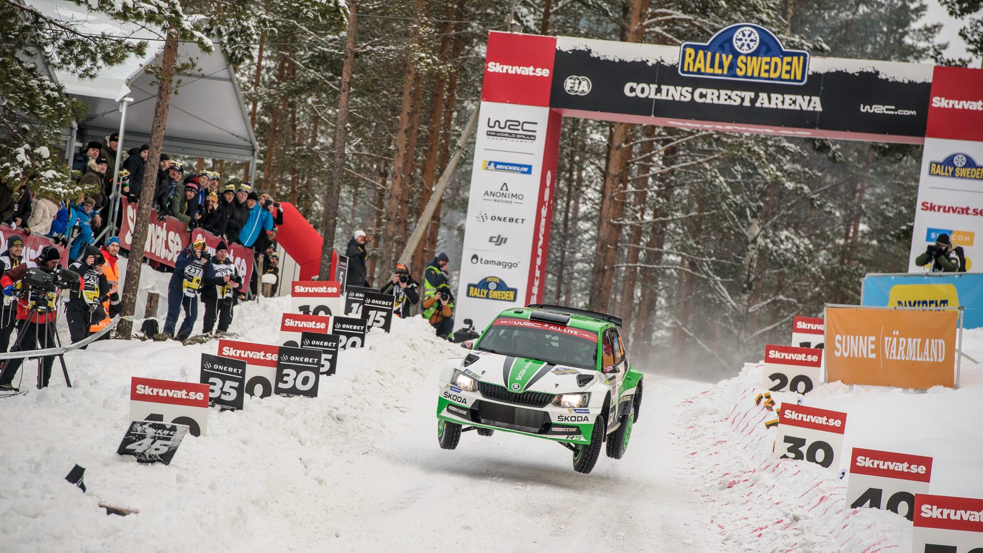 Rally Sweden 2018 - Škoda Storyboard