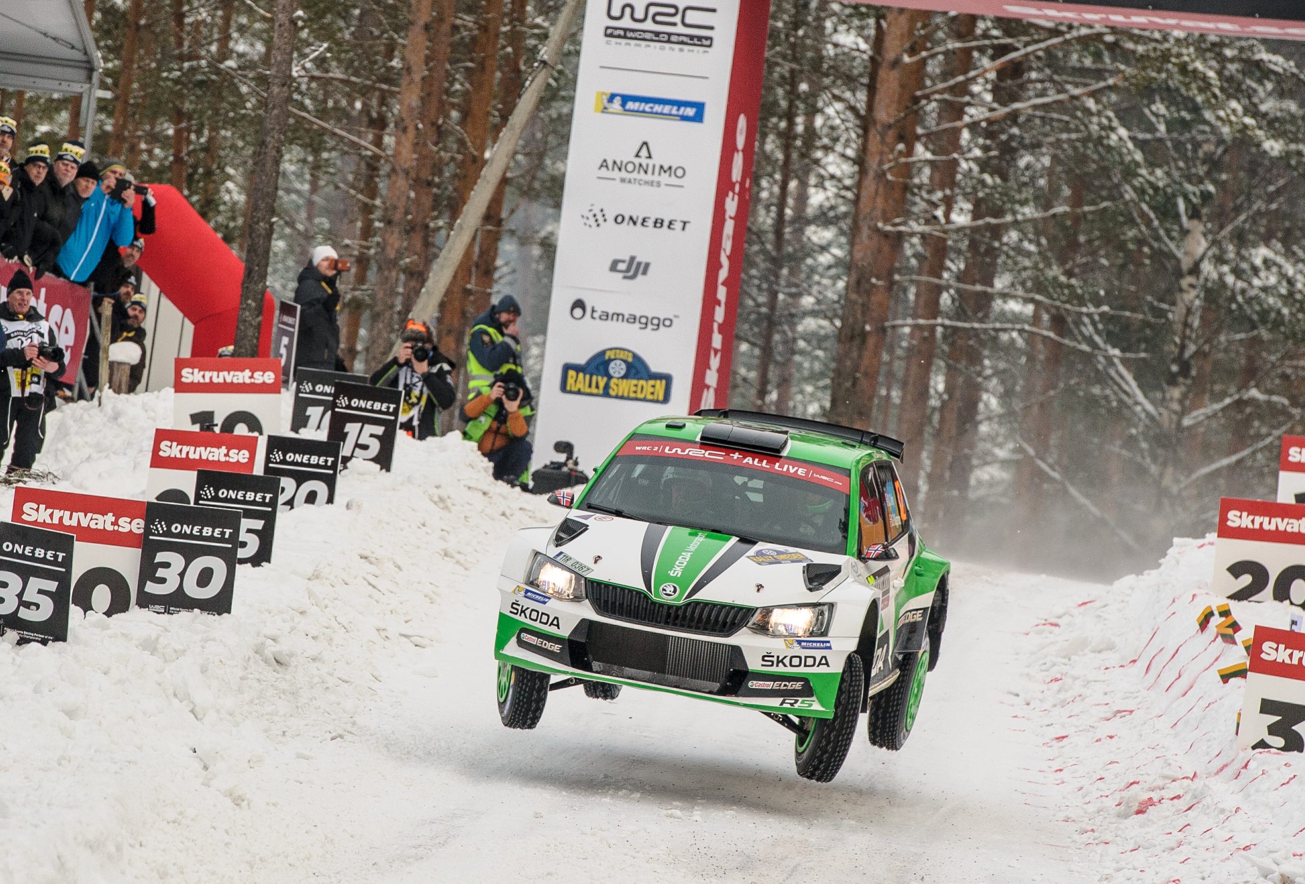 Rally Sweden 2018 - Škoda Storyboard