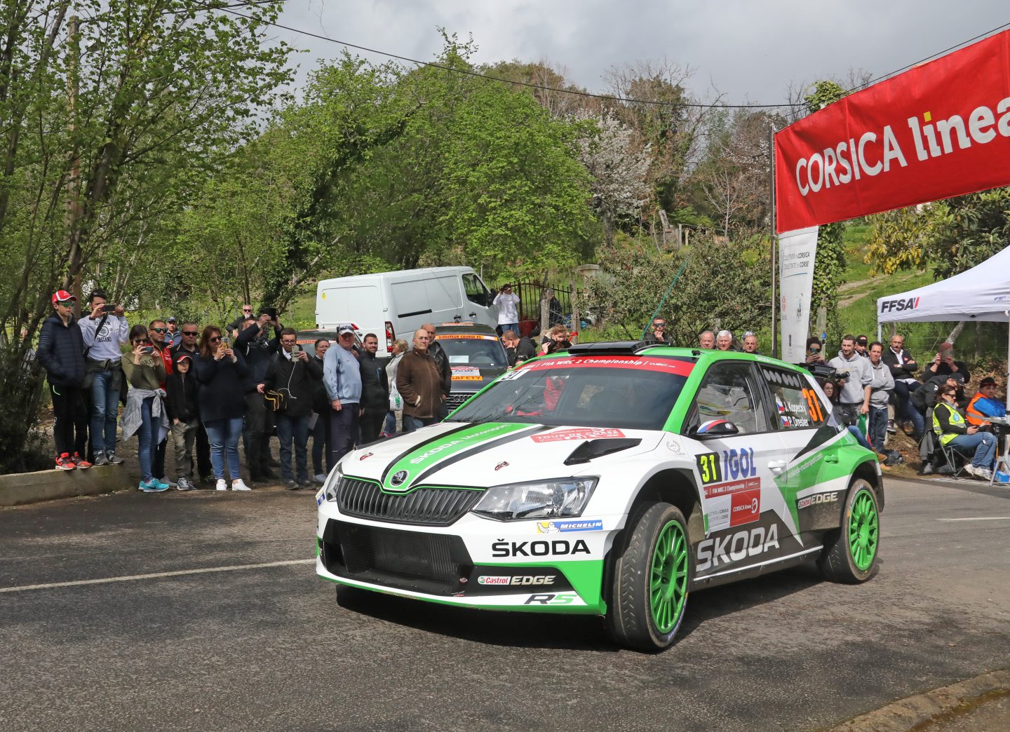 Rally France - Tour de Corse 2018 - Škoda Storyboard