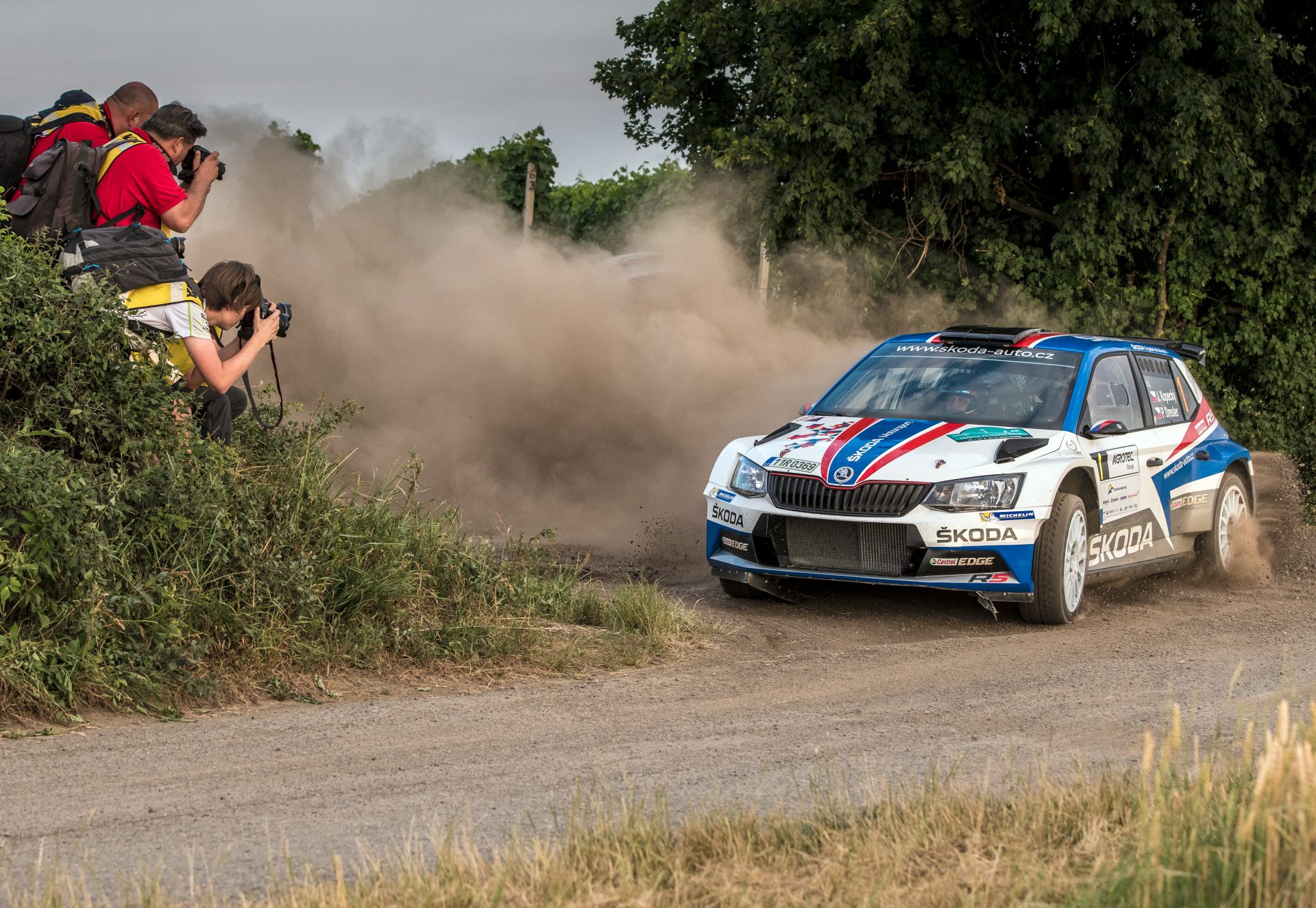 Rally Hustopece 2018 - Škoda Storyboard