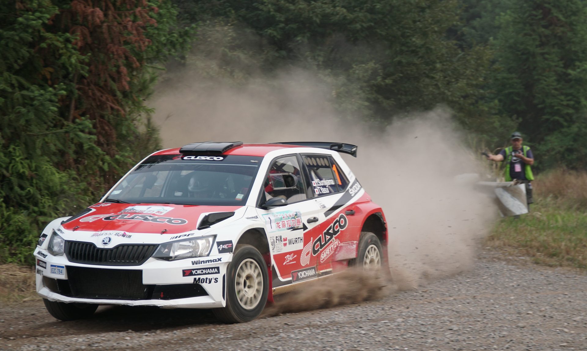 Rally China Longyou 2018 - Škoda Storyboard