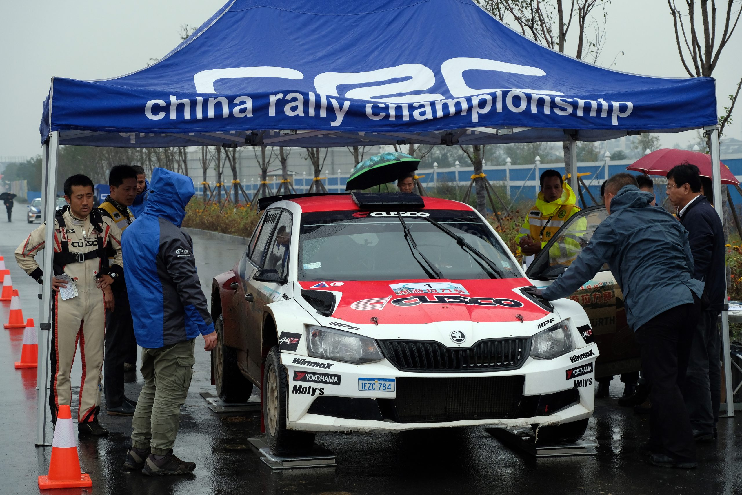 Rally China Longyou 2018 - Škoda Storyboard
