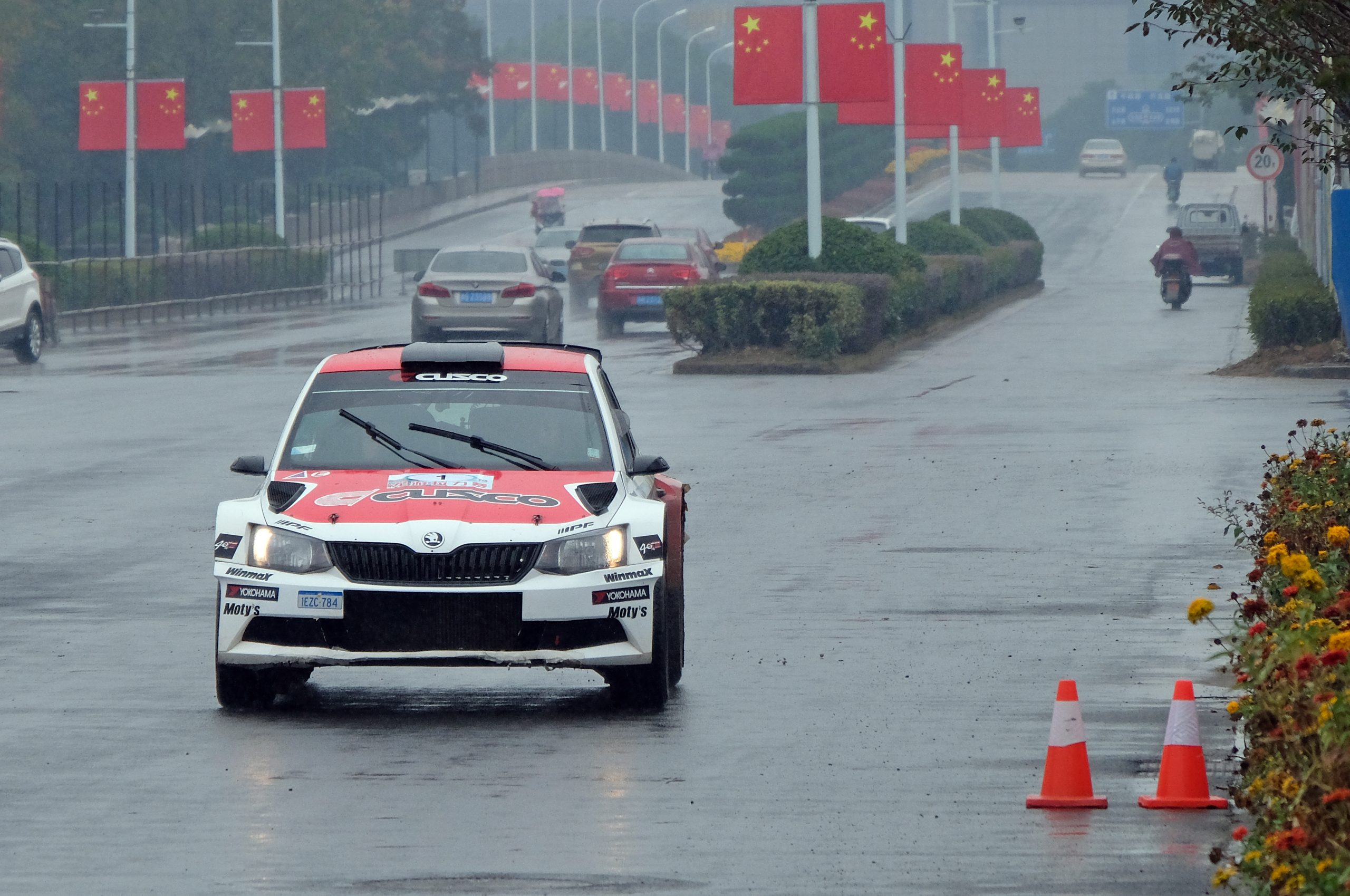 Rally China Longyou 2018 - Škoda Storyboard