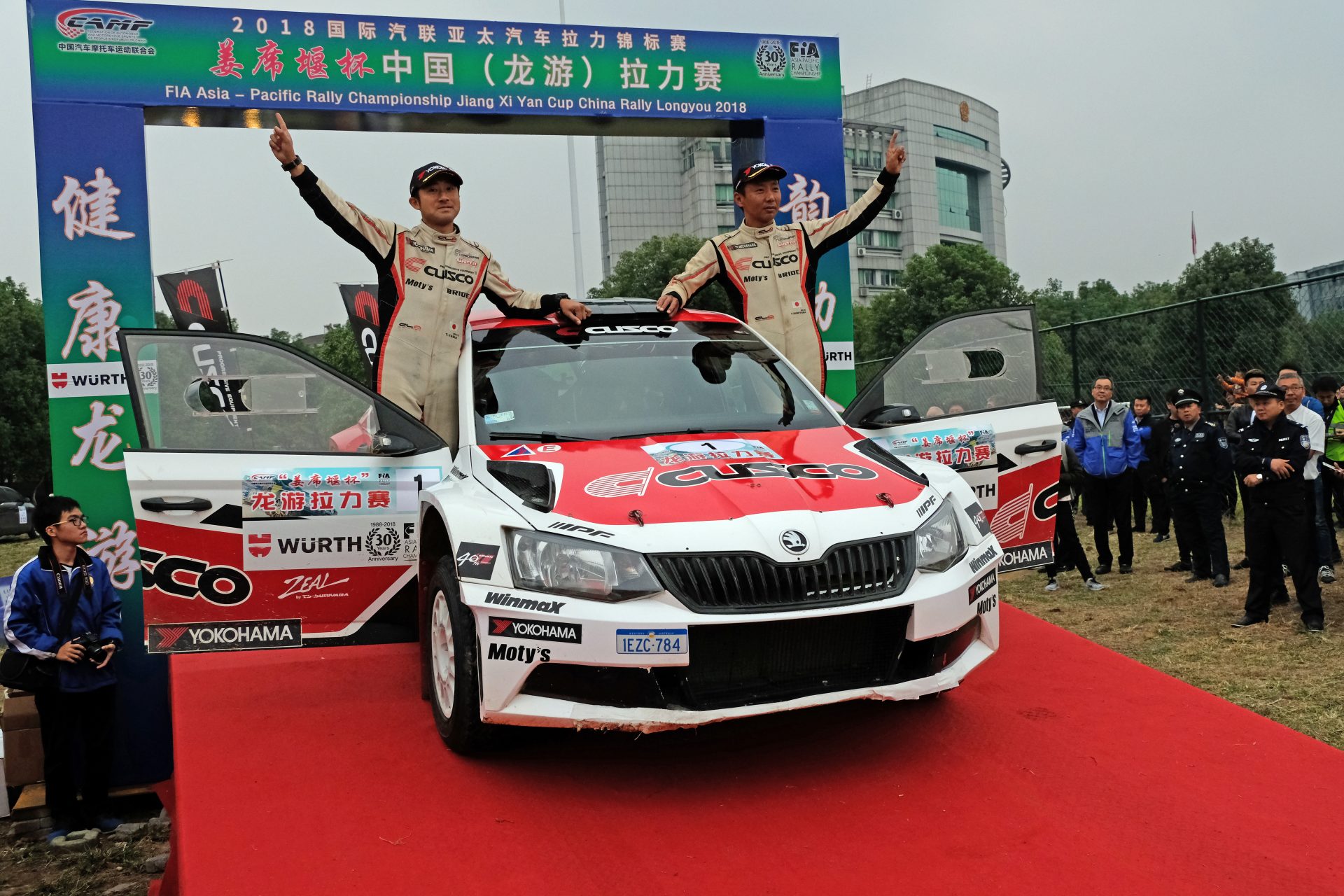 Rally China Longyou 2018 - Škoda Storyboard