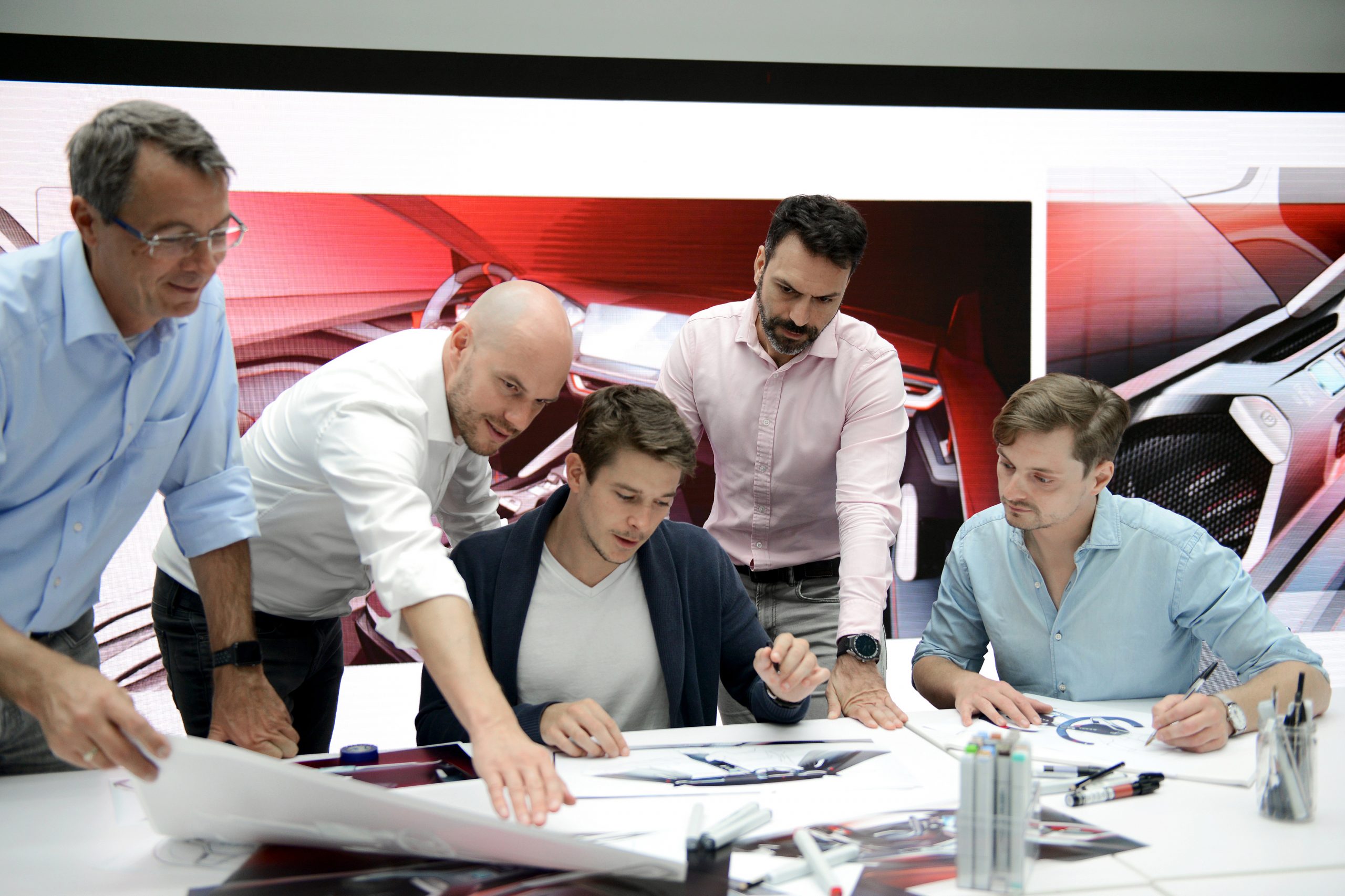 Interior Design Team škoda Storyboard
