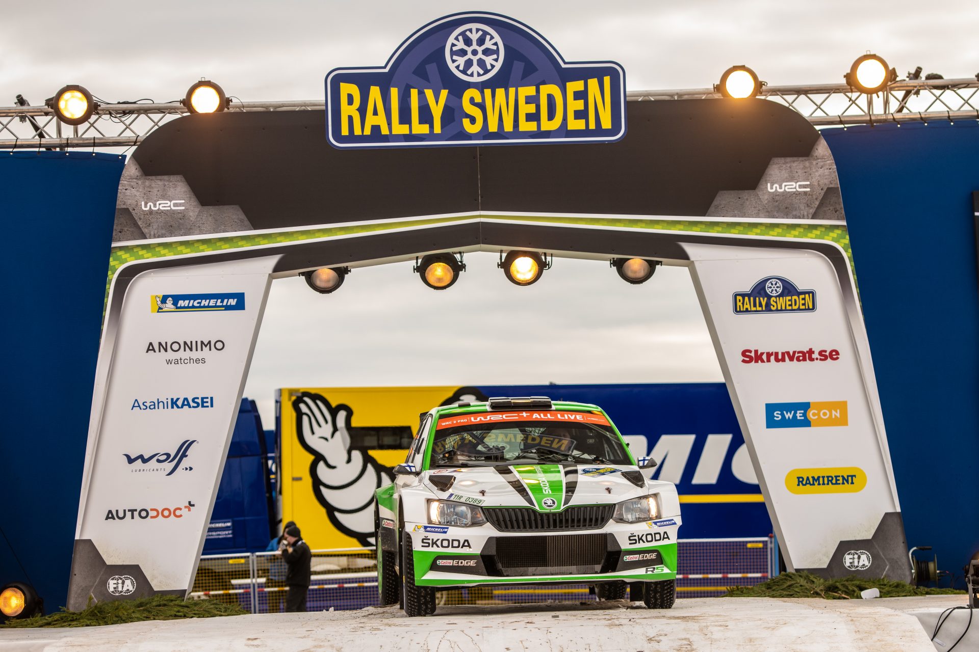 Rally Sweden 2019 - Škoda Storyboard