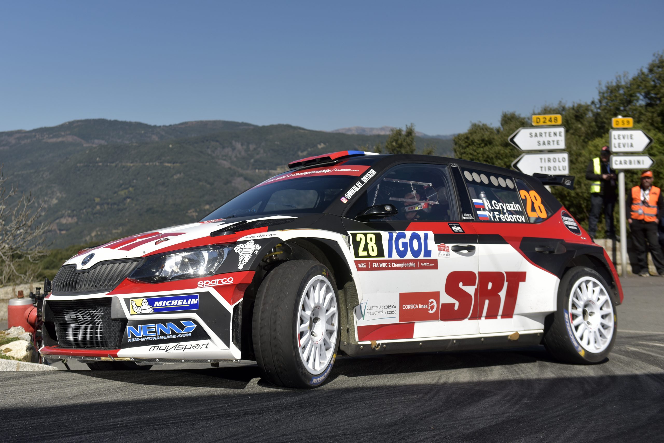 Rally France - Tour de Corse 2019 - Škoda Storyboard