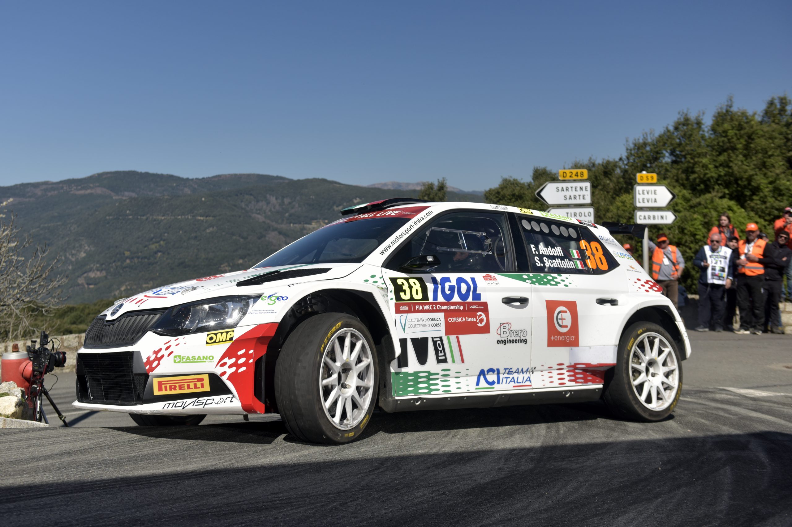 Rally France - Tour de Corse 2019 - Škoda Storyboard