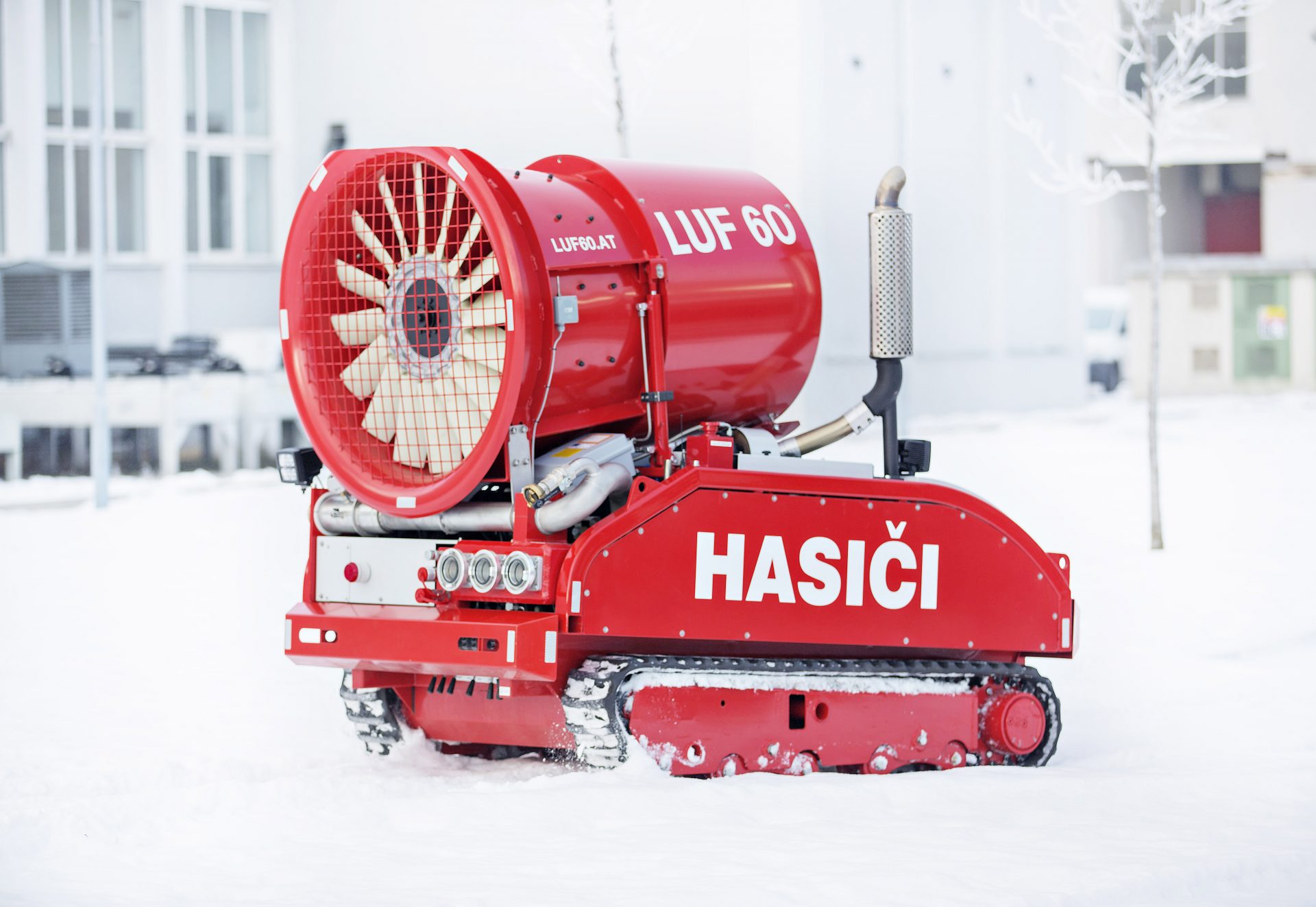 ŠKODA Fire Brigade Equipment: Drone, Robot, 60 m Platform - Škoda ...