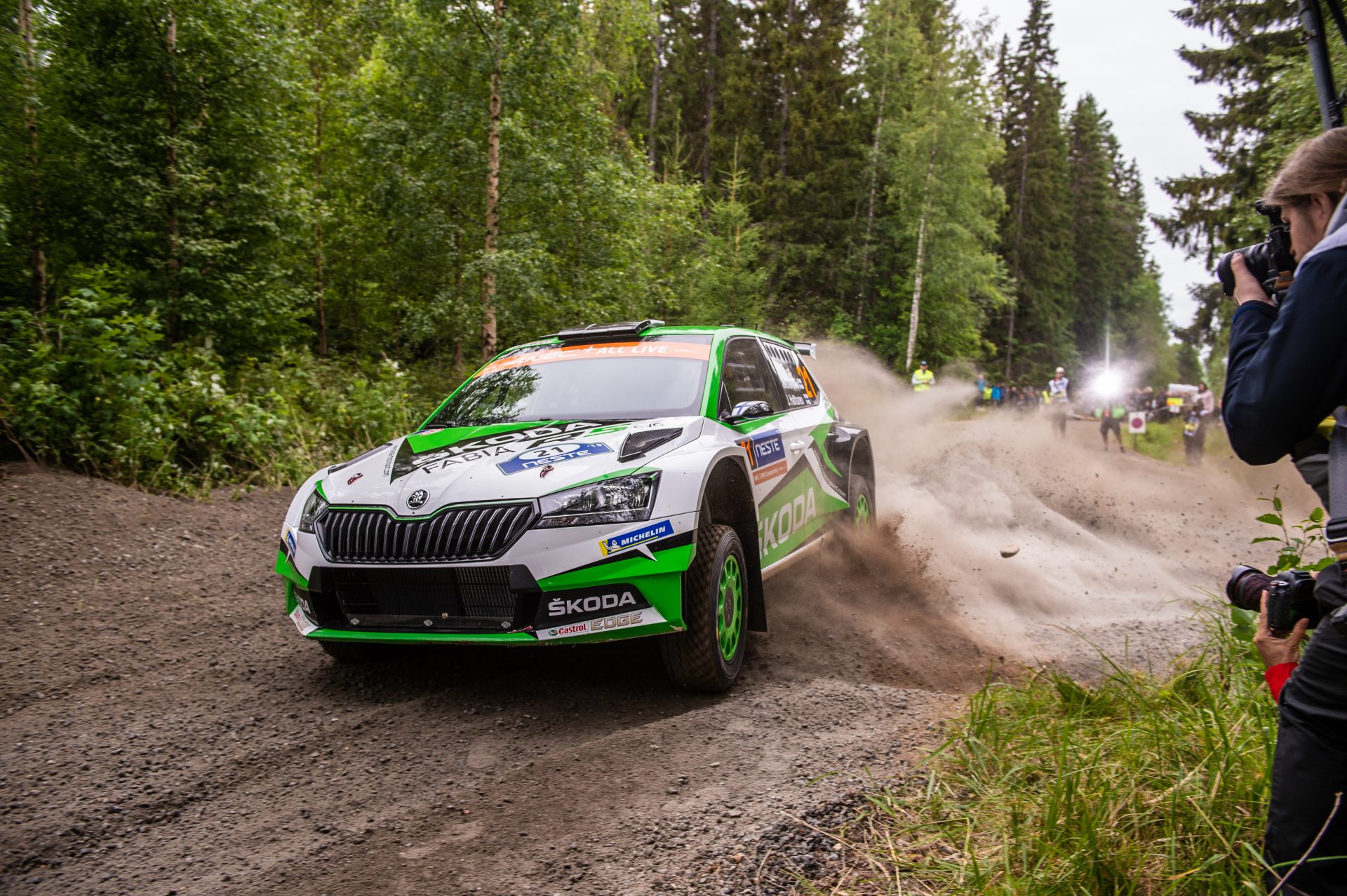 Rally Finland 2019 - Škoda Storyboard