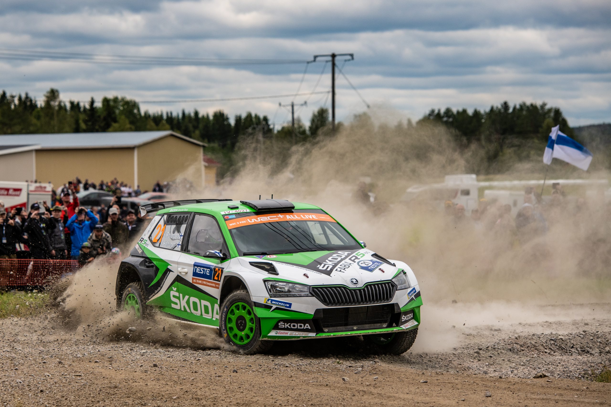 ŠKODA at Neste Rally Finland - Škoda Storyboard
