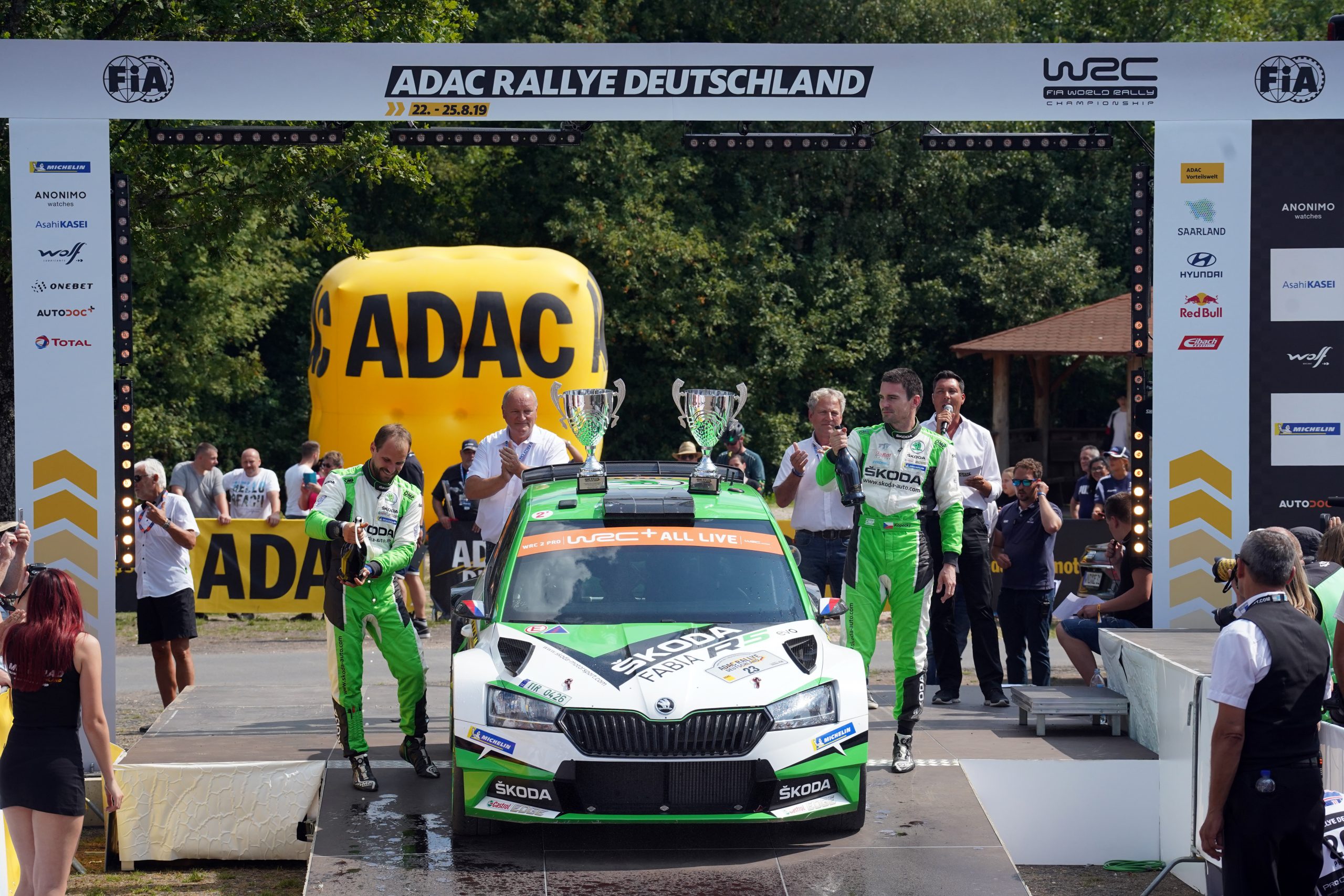 Rally Germany 2019 - Škoda Storyboard