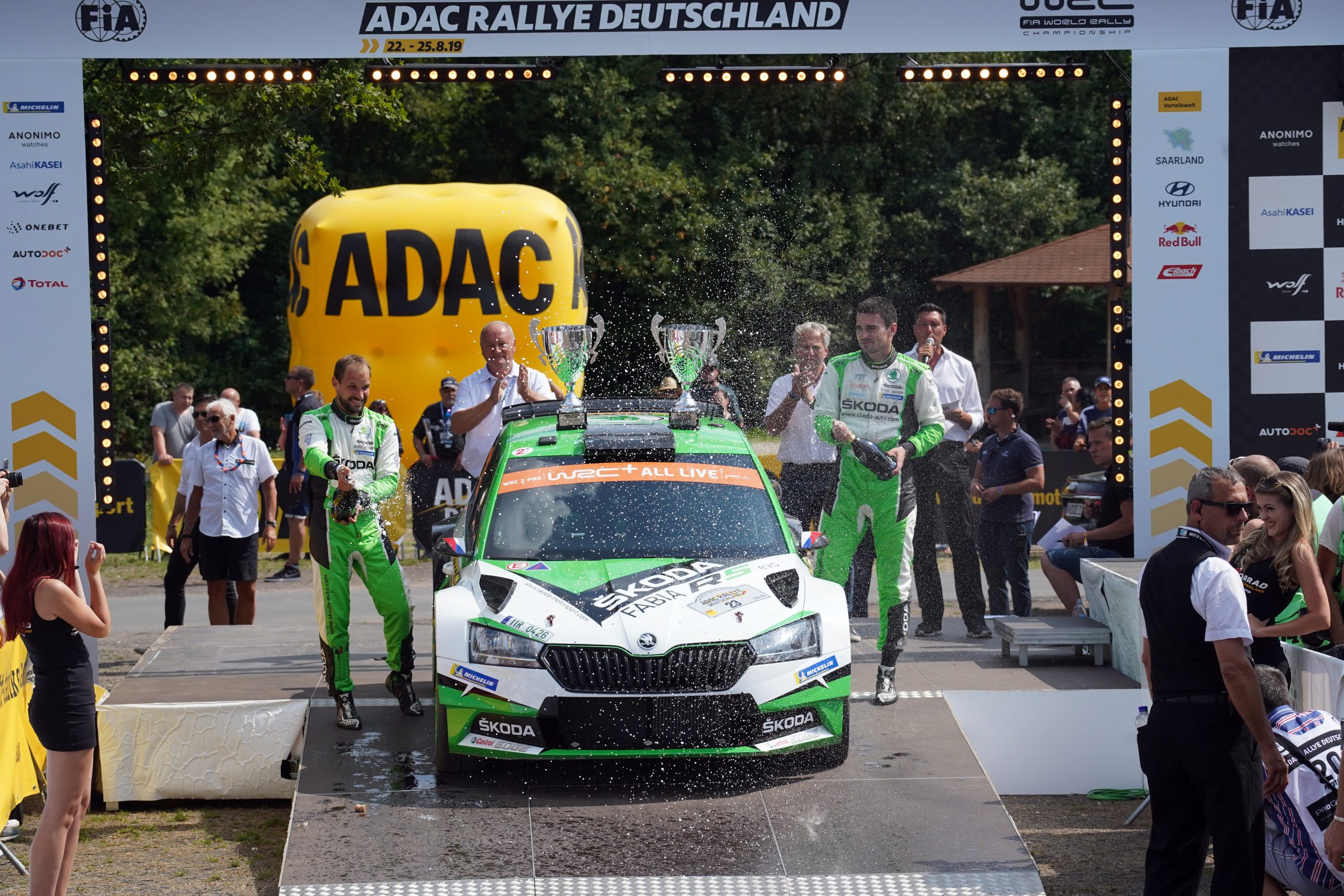 Rally Germany 2019 - Škoda Storyboard
