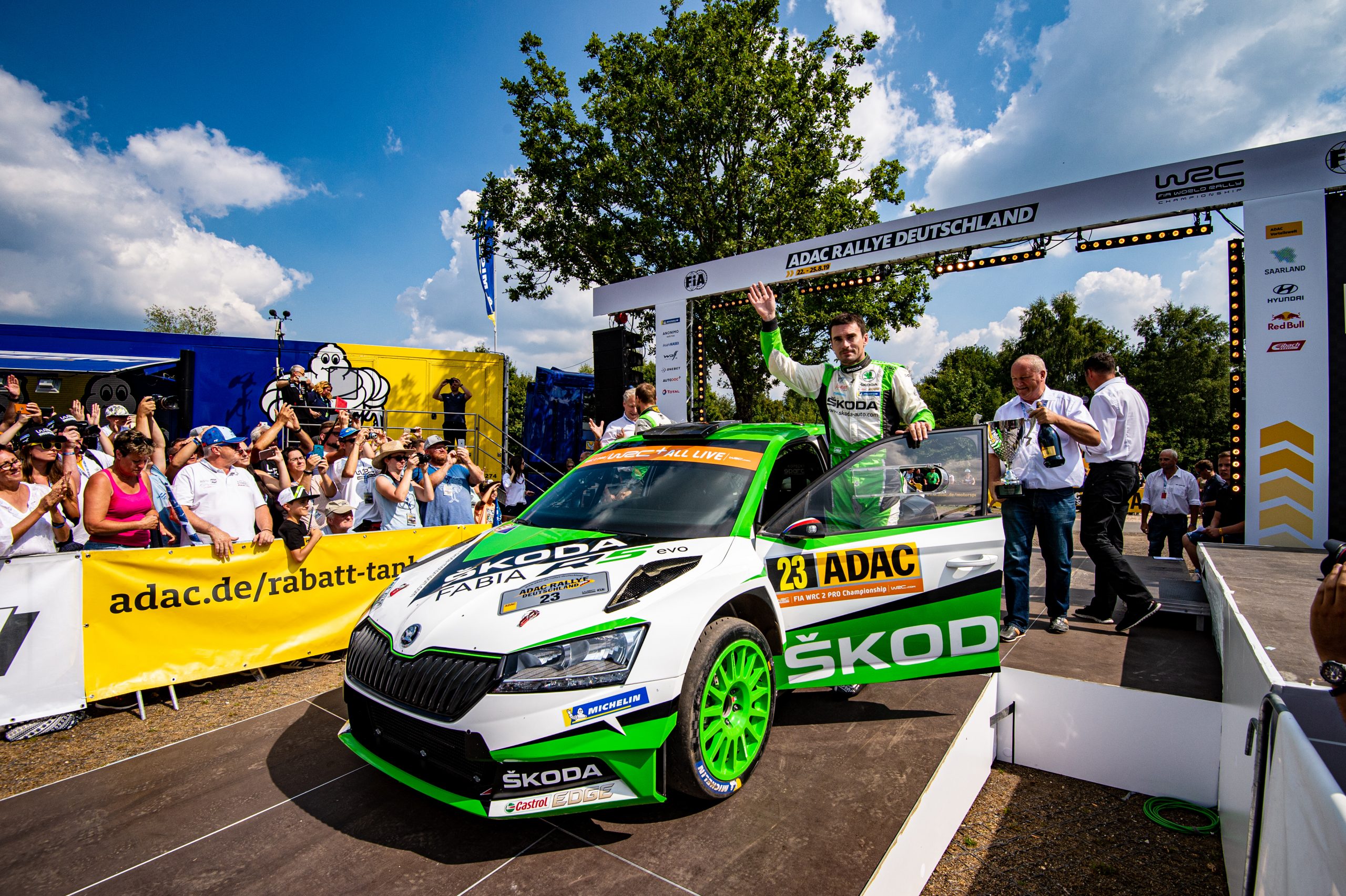 Rally Germany 2019 - Škoda Storyboard