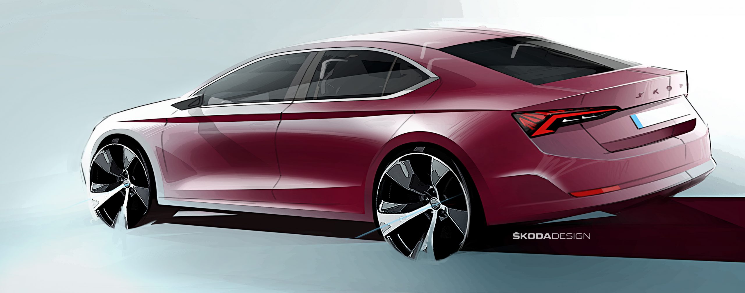 ŠKODA presents design sketches of the new OCTAVIA - Škoda Storyboard