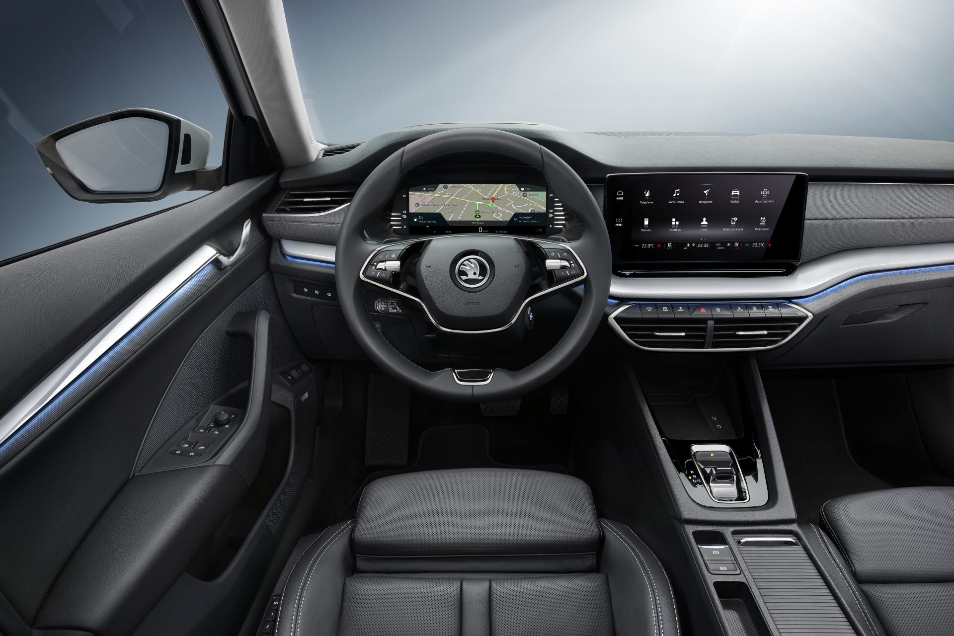 Interior: new design improves ergonomics and appearance - Škoda Storyboard